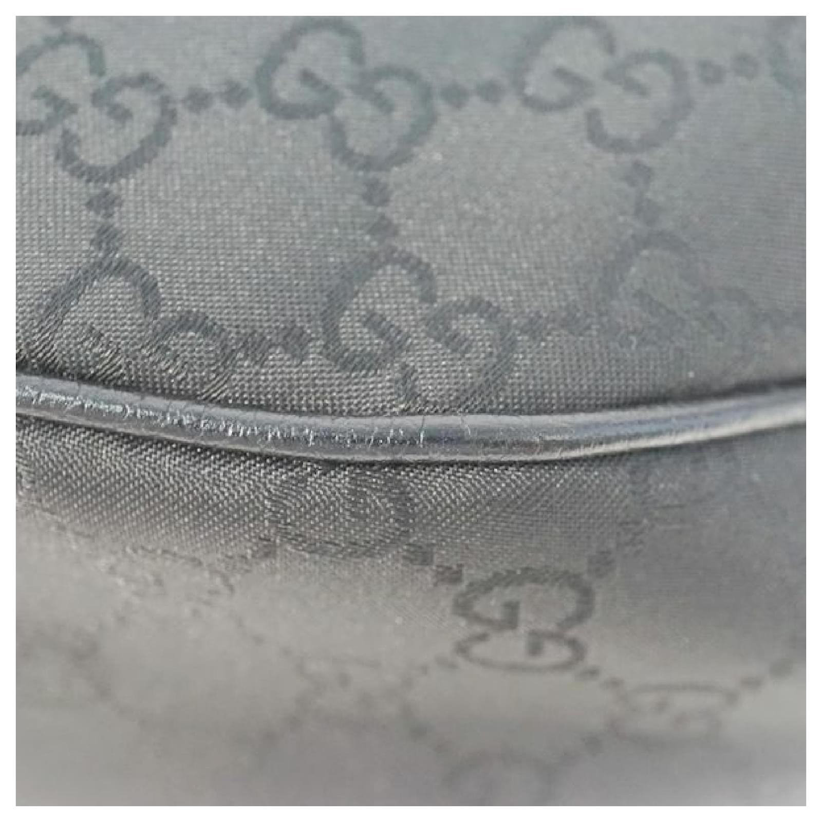 Sac à bandoulière Gucci One Shoulder GG Nylon Femme 257297 black Noir ...