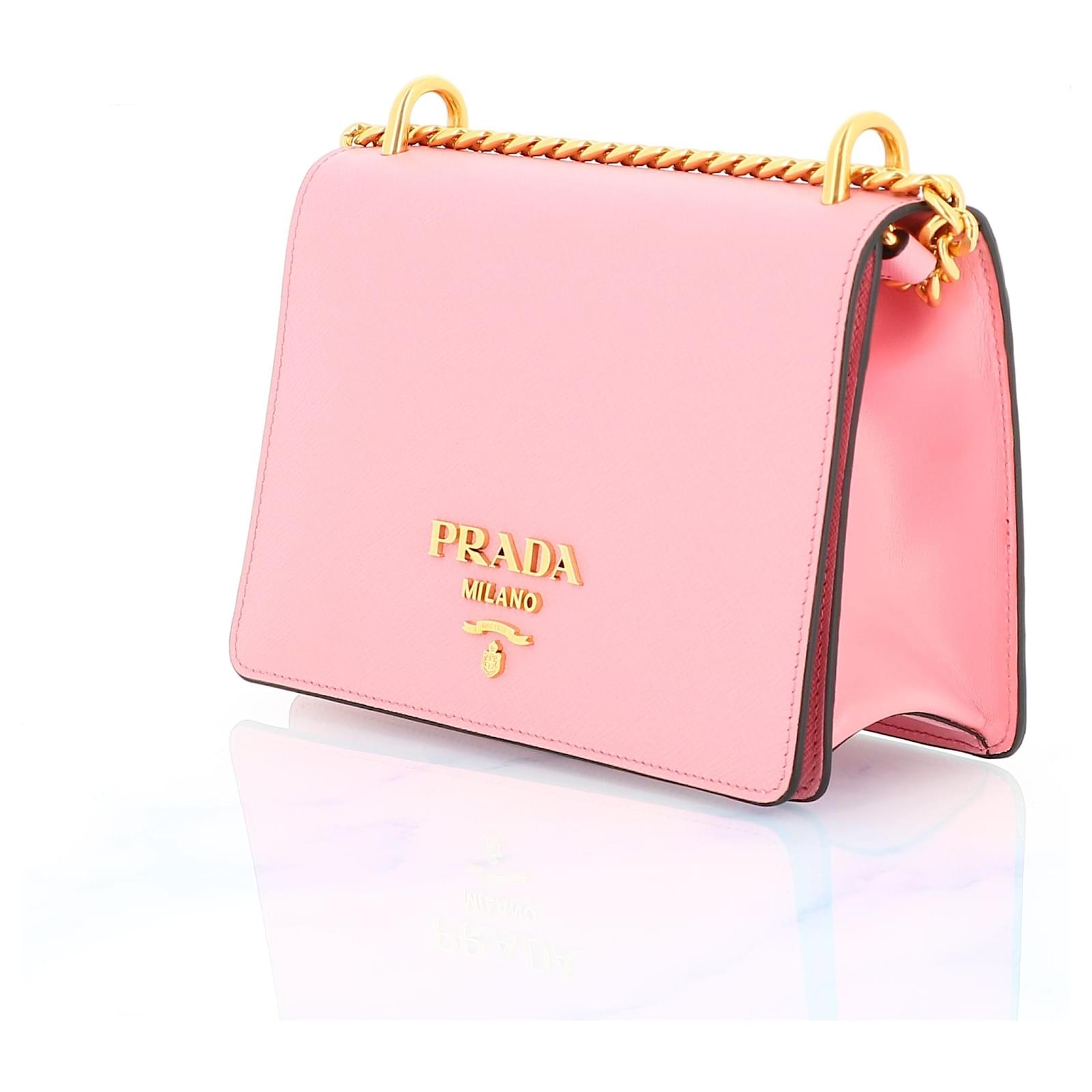 Prada Handtasche Pink Leder ref.227947 - Joli Closet