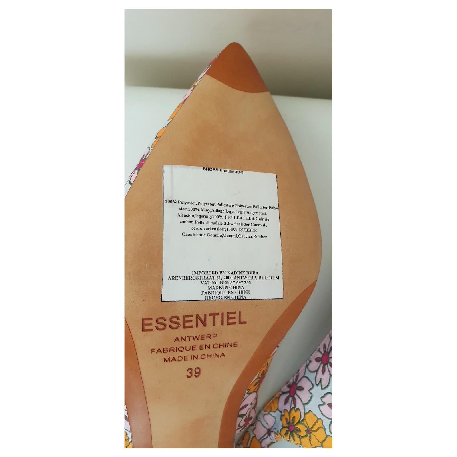 Essentiel Antwerp Heels Multiple colors Eggshell Cloth ref.232204 ...