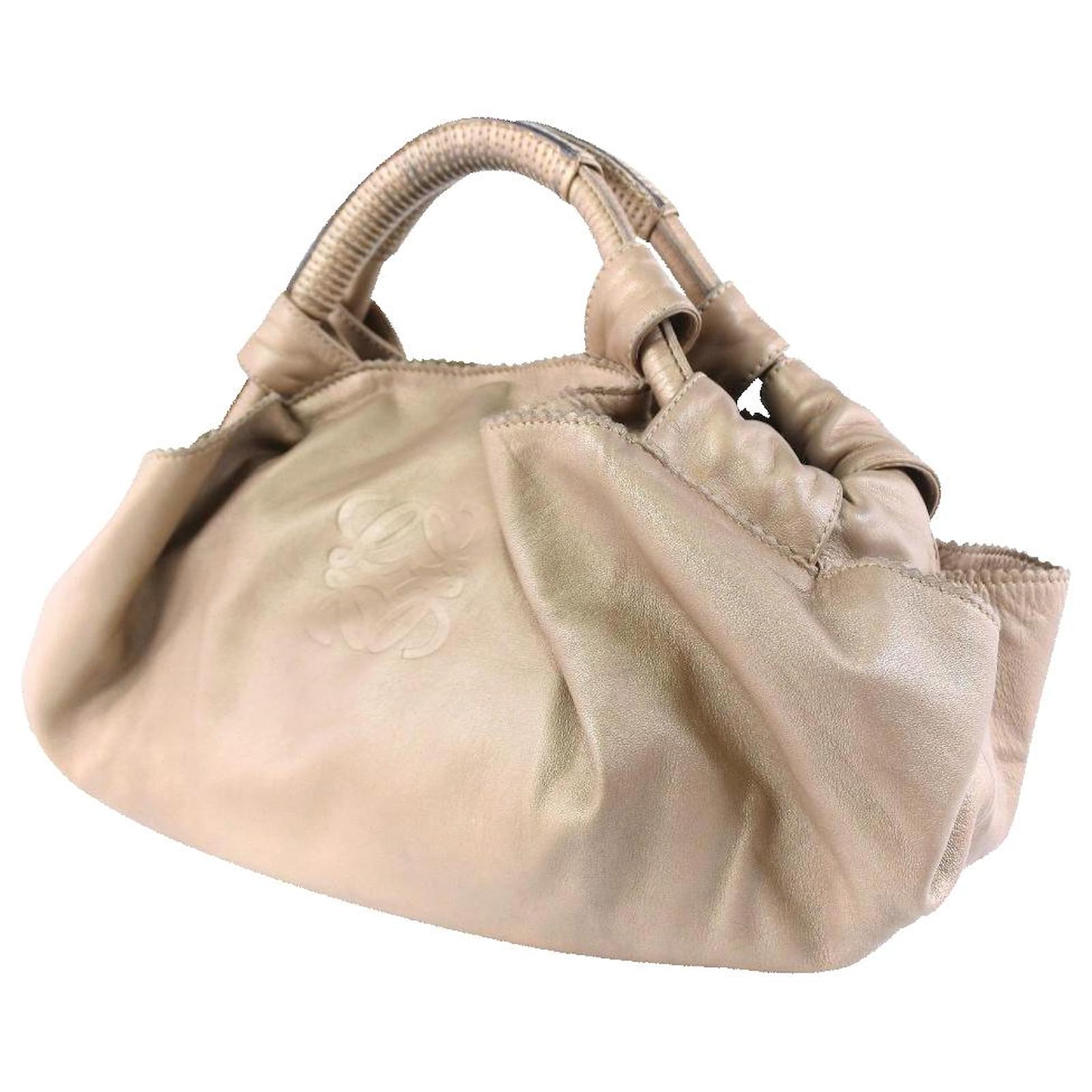 Loewe Sac à main Cuir Doré ref.237520 - Joli Closet