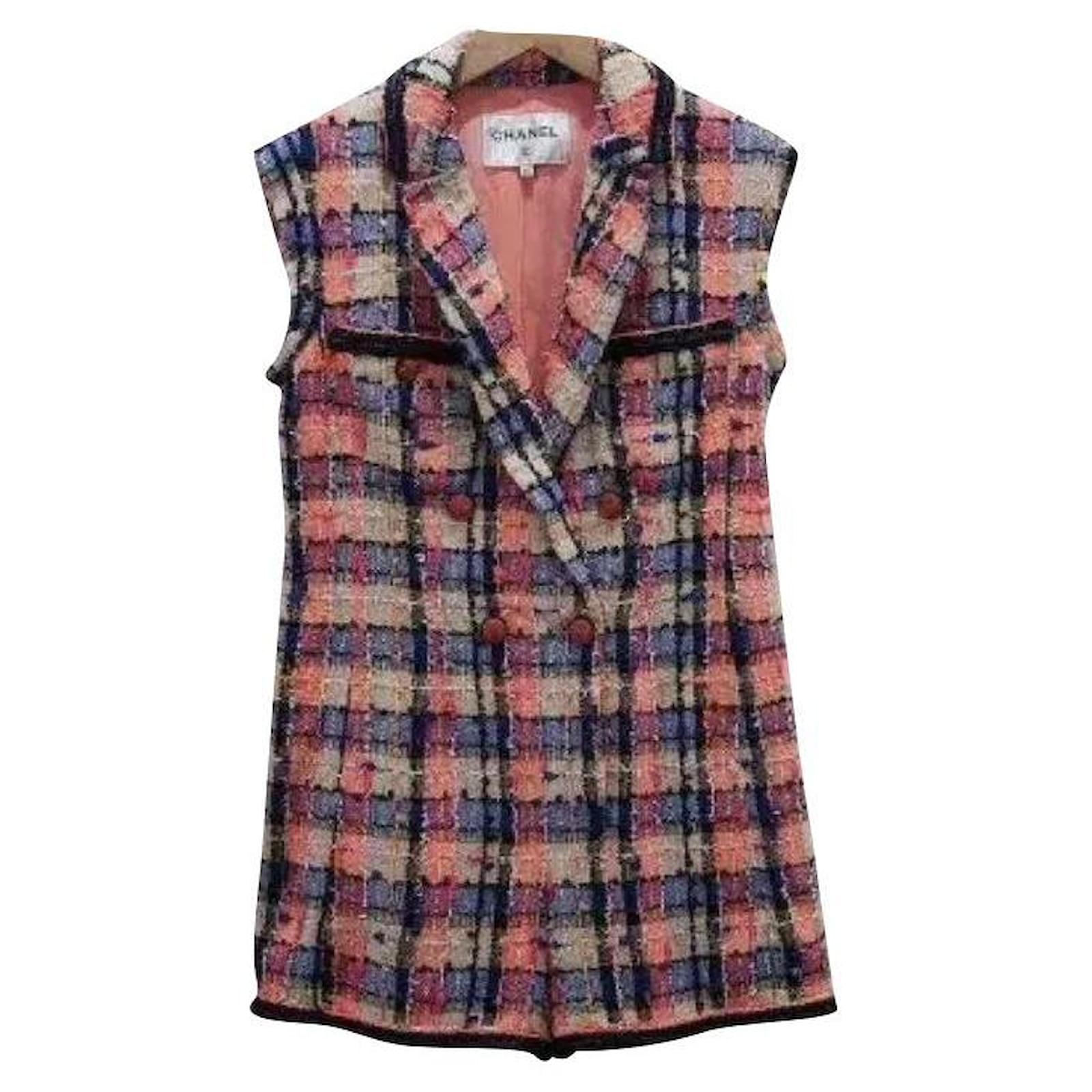 Chanel Overalls Mehrfarben Tweed ref.237598 - Joli Closet