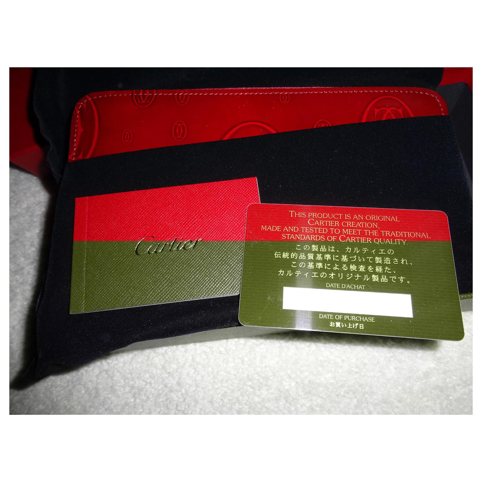 Cartier VIP gifts Red Patent leather ref.244837 - Joli Closet