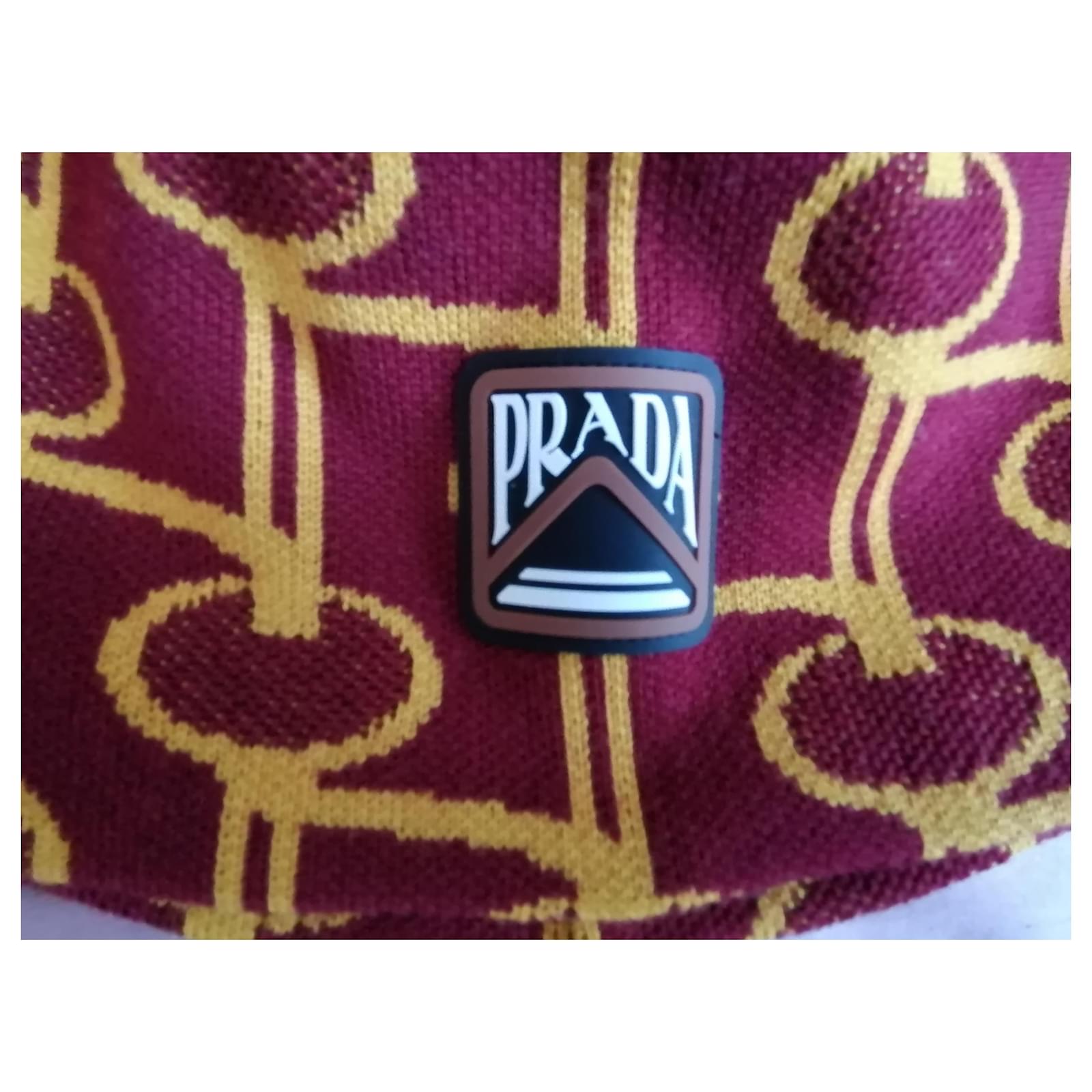 Prada LOGO Multiple colors Wool ref.246322 - Joli Closet