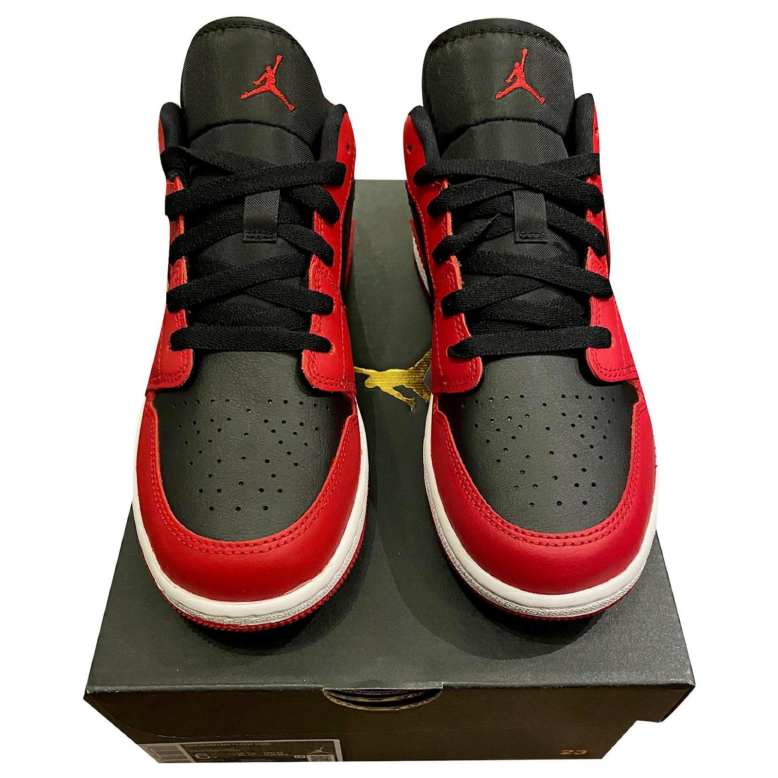 nike, Nike x jordan reverse banned bred 38.5 Leather ref.246453 - Joli ...