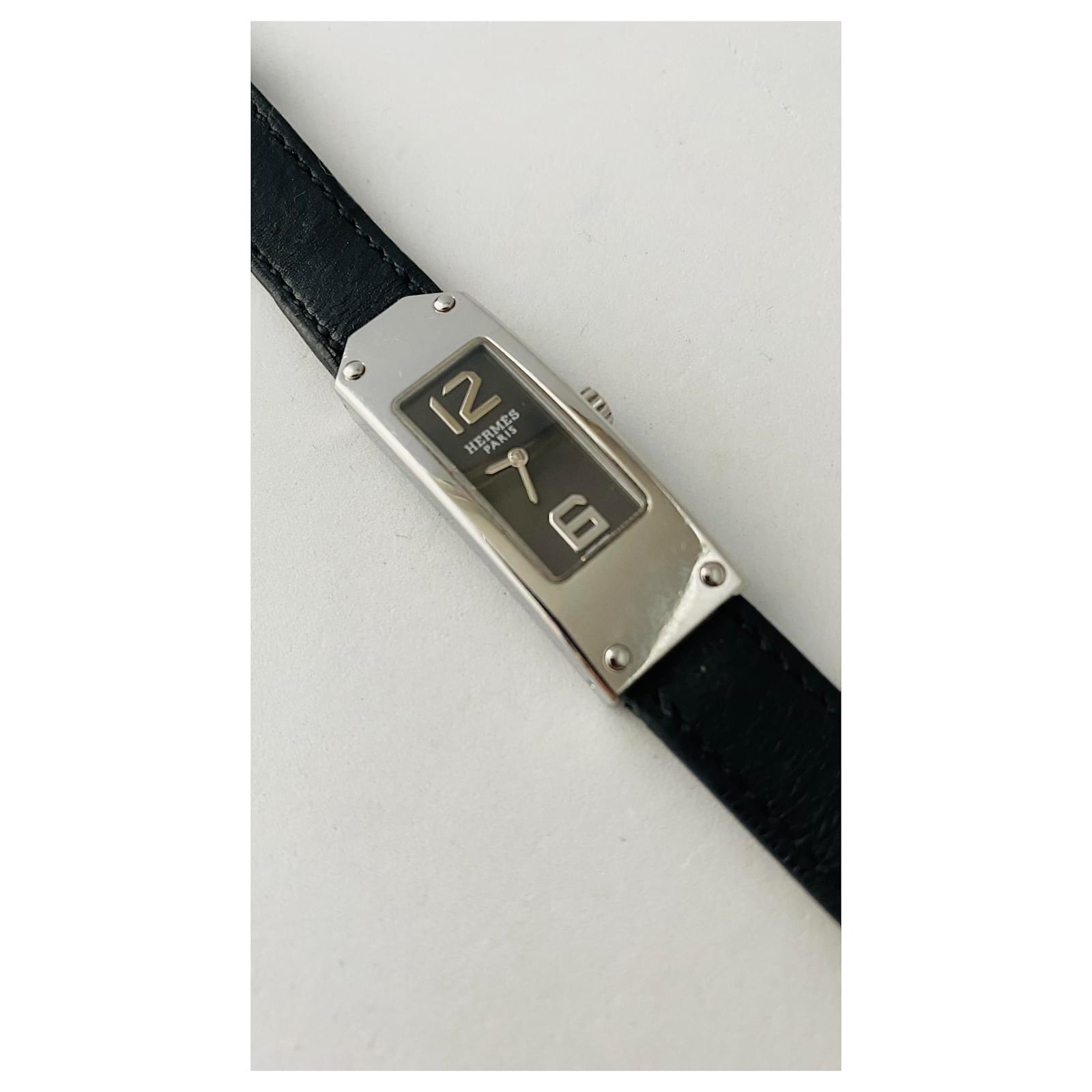 Hermès Kelly 2 Black Steel ref.247821 - Joli Closet