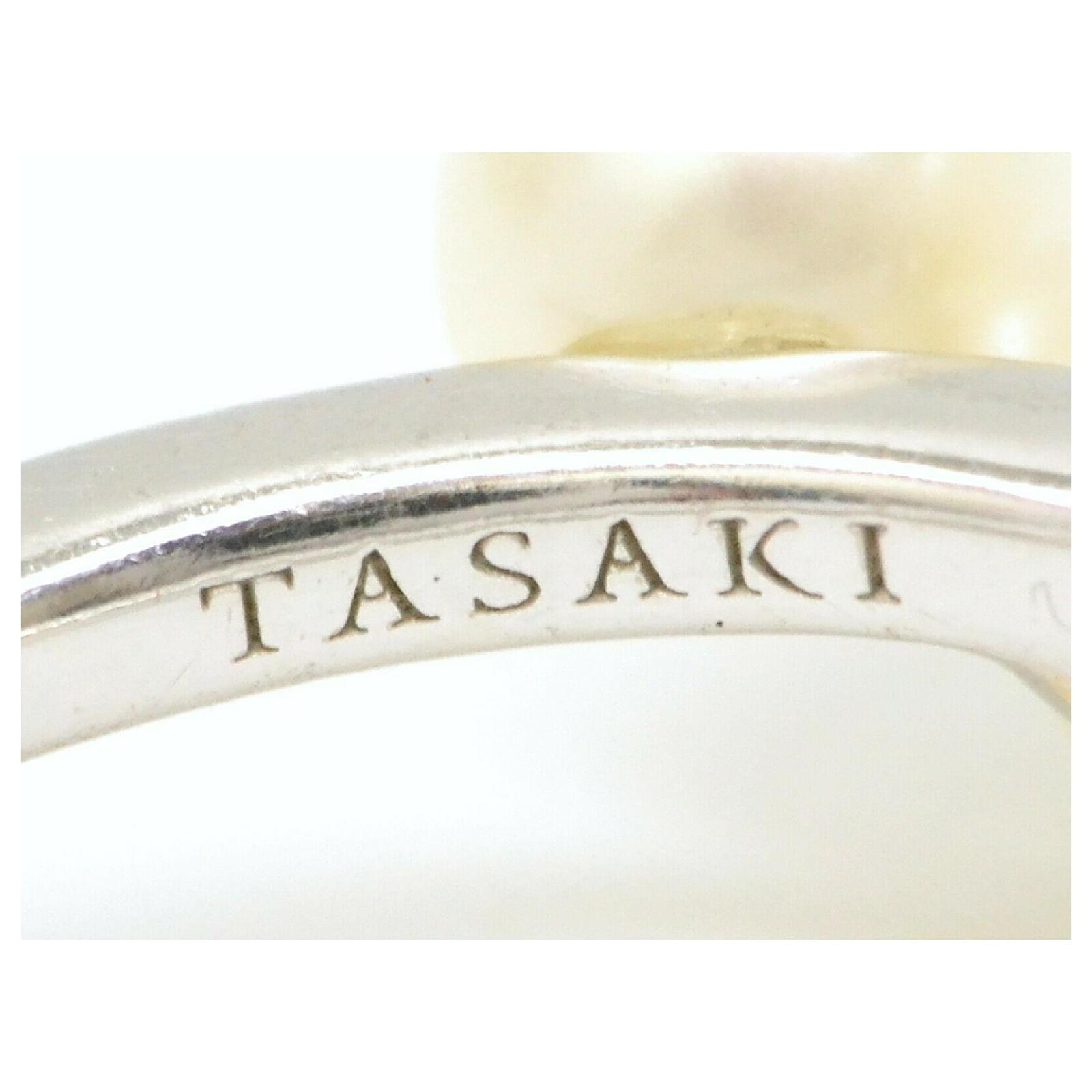 Tasaki Ring Silvery White gold ref.248900 - Joli Closet