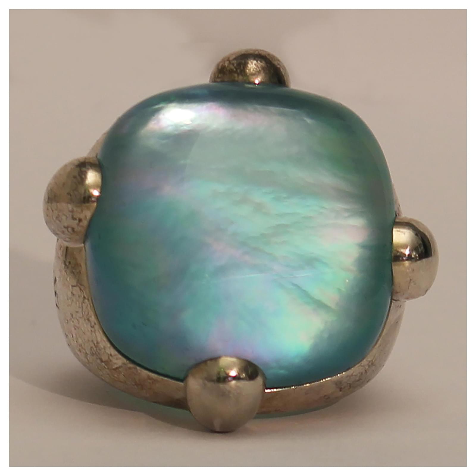 Pomellato 67 Silvery Blue Silver ref.JC250331 (Sold) - Joli Closet