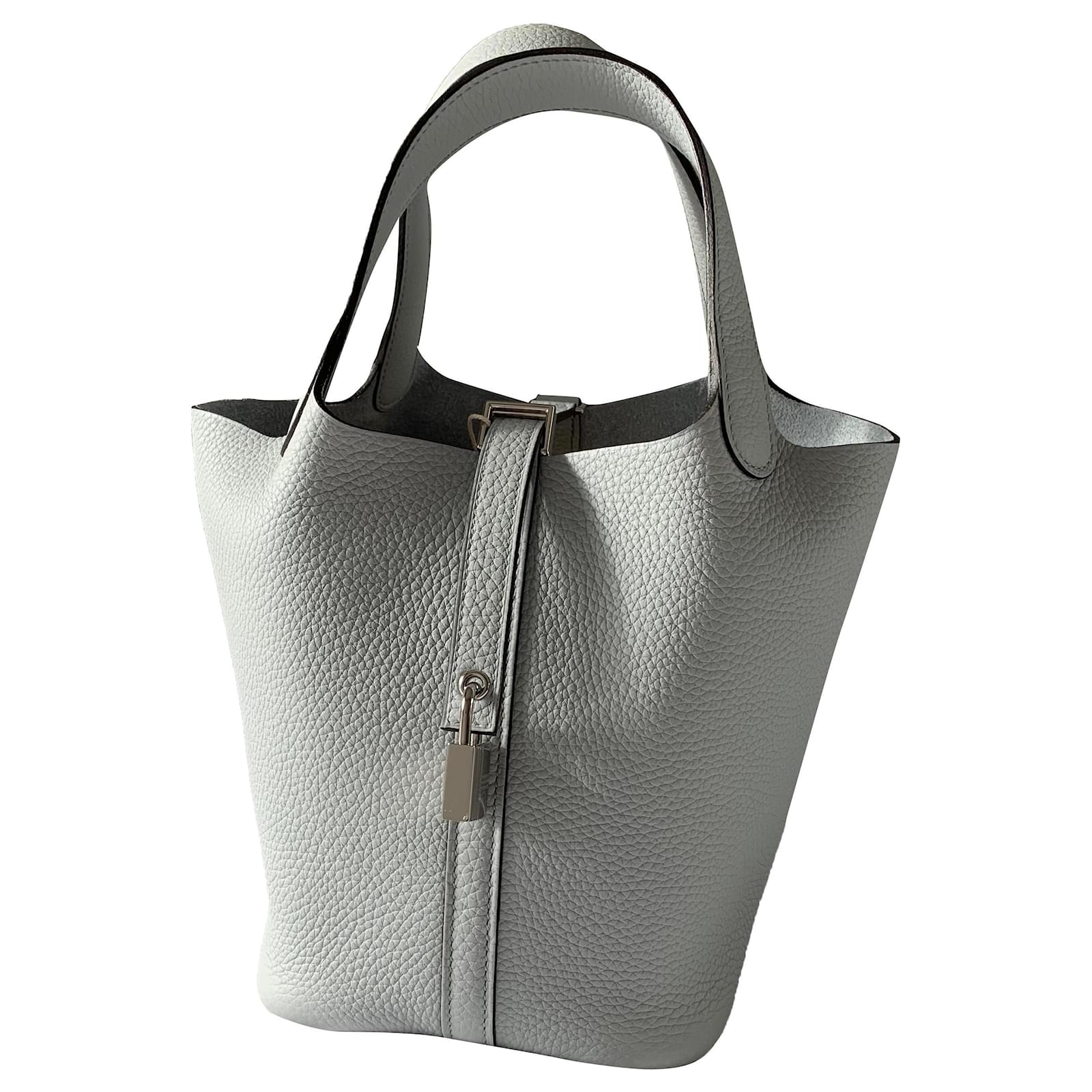 Hermès Picotin 18 Grey Leather ref.258760 - Joli Closet