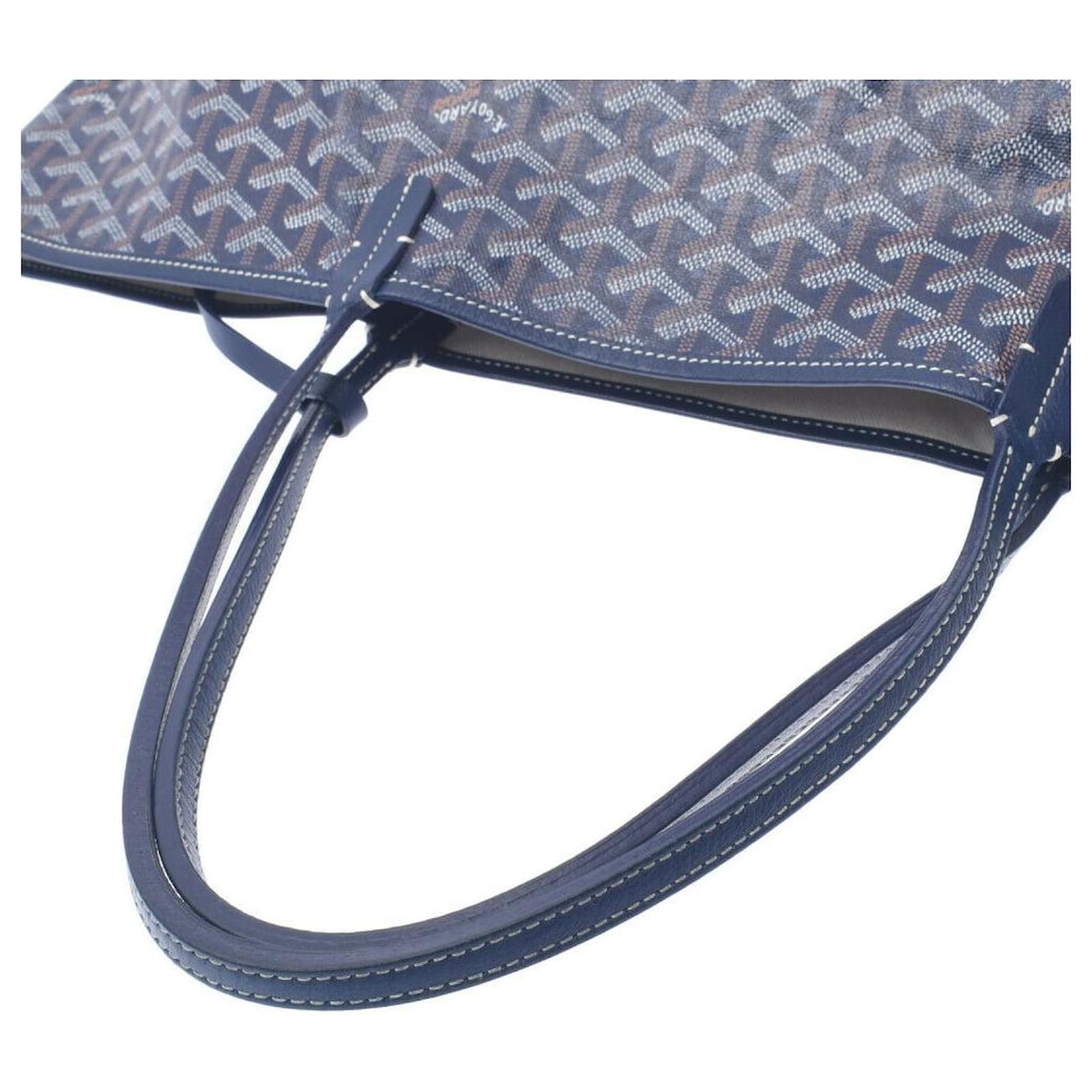 Goyard Saint Louis GM Blue Leather ref.269700 - Joli Closet