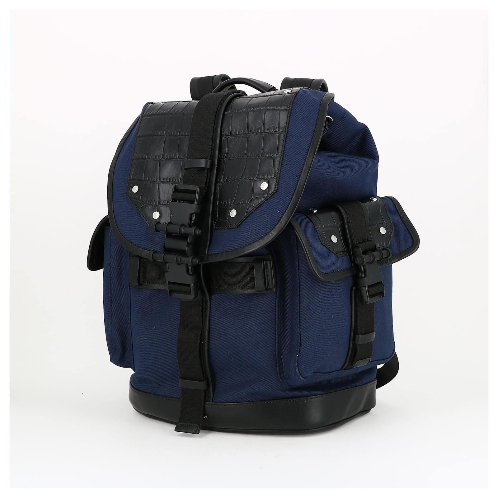 Givenchy Backpack Blue Leather ref.274682 - Joli Closet