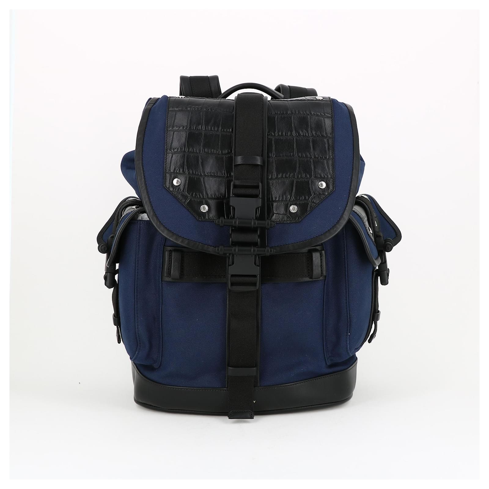 Givenchy Backpack Blue Leather ref.274682 - Joli Closet