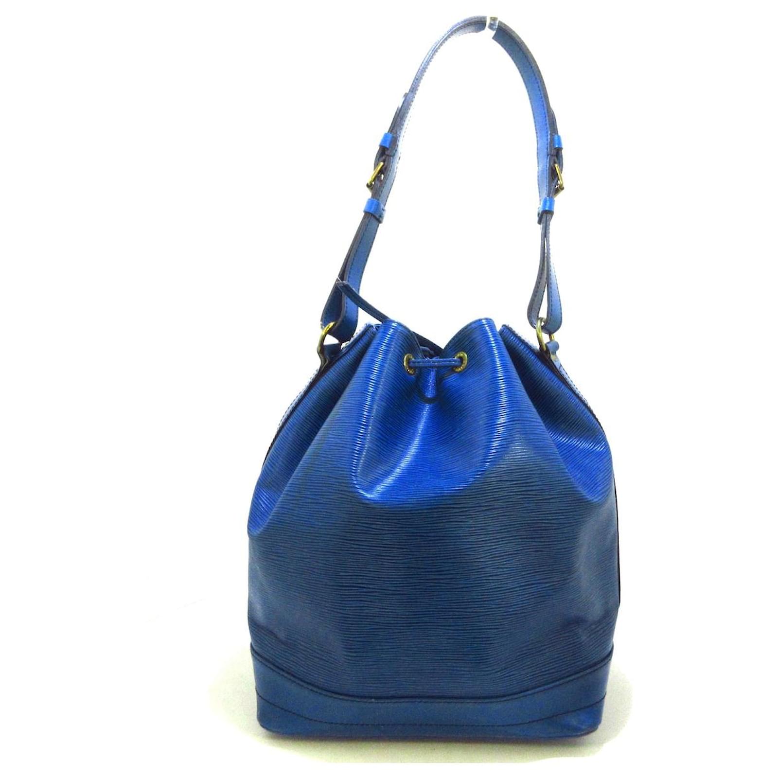 Noe Louis Vuitton Noé Azul Cuero ref.285450 - Joli Closet