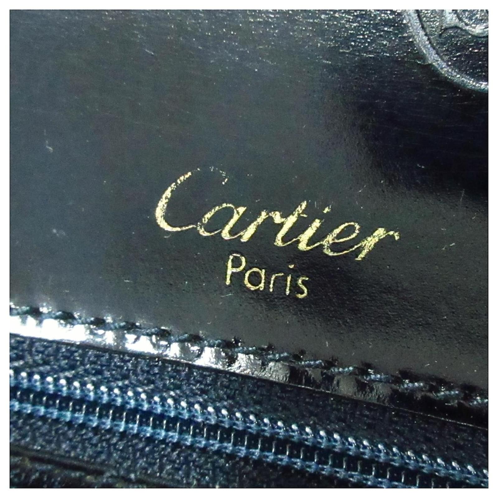 Cartier Joyeux anniversaire Cuir Noir ref.290382 - Joli Closet