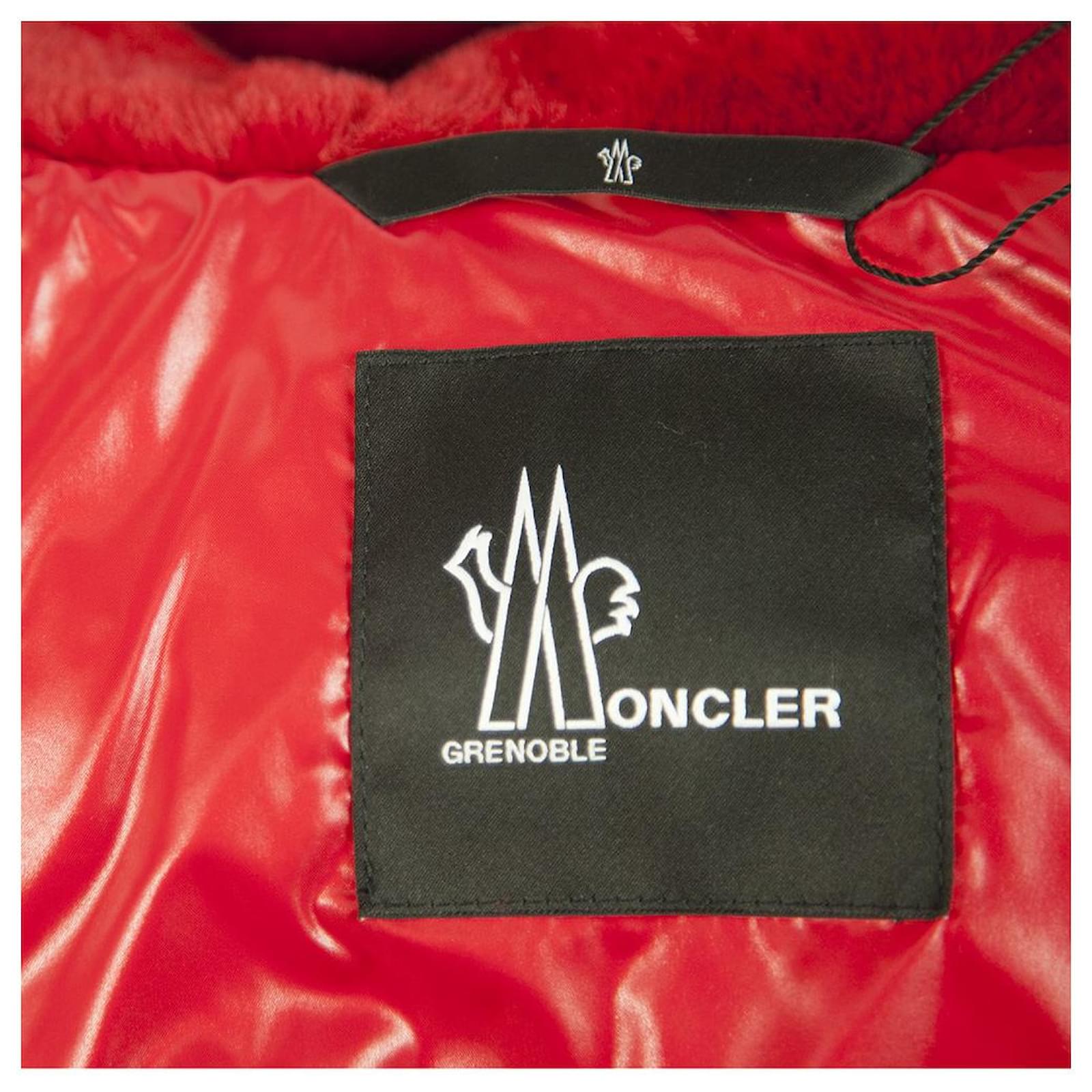 MONCLER Grenoble Chena Giubbotto Black Puffer Hooded Ski Jacket Size 2 ...