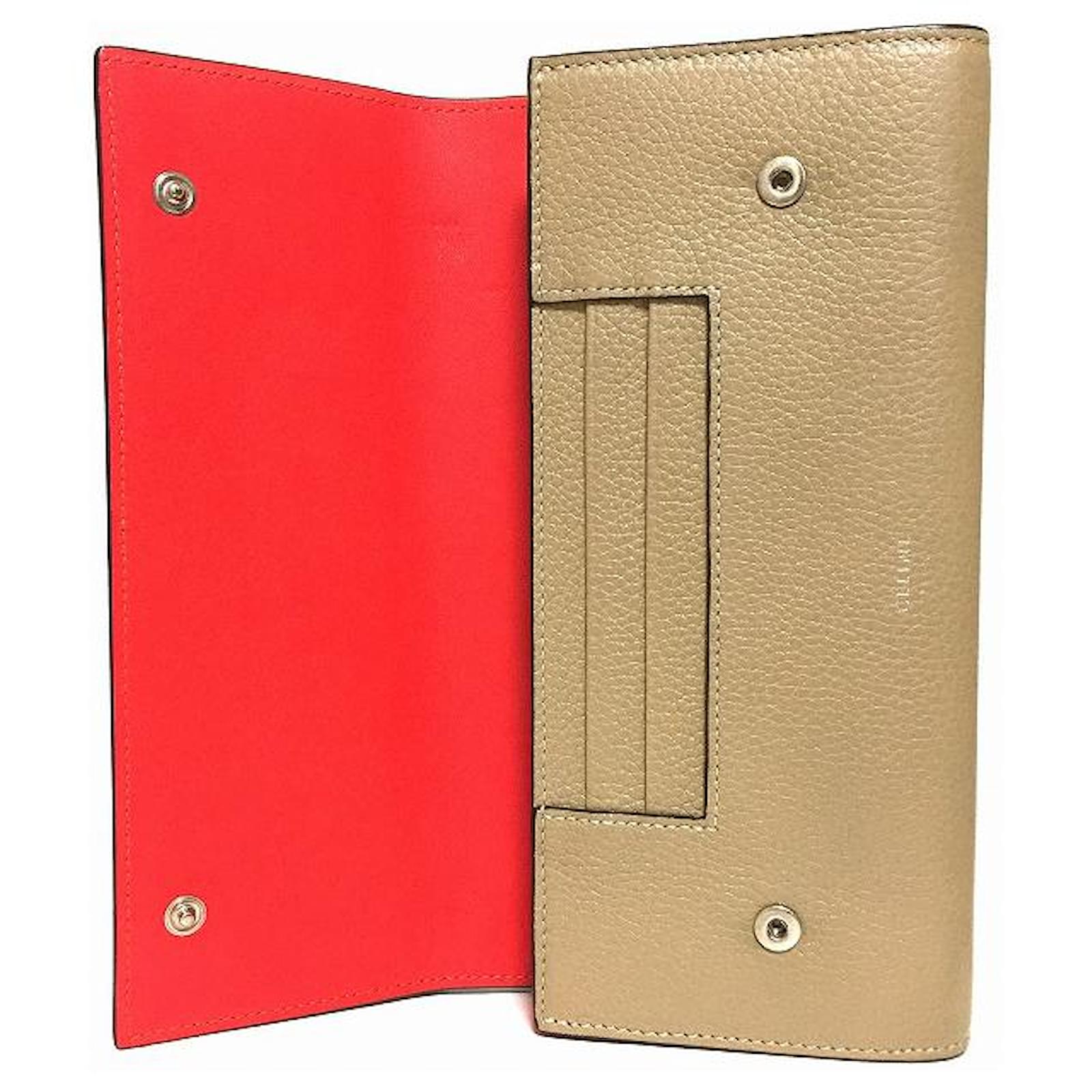 Céline Celine wallet Beige Leather ref.317717 - Joli Closet