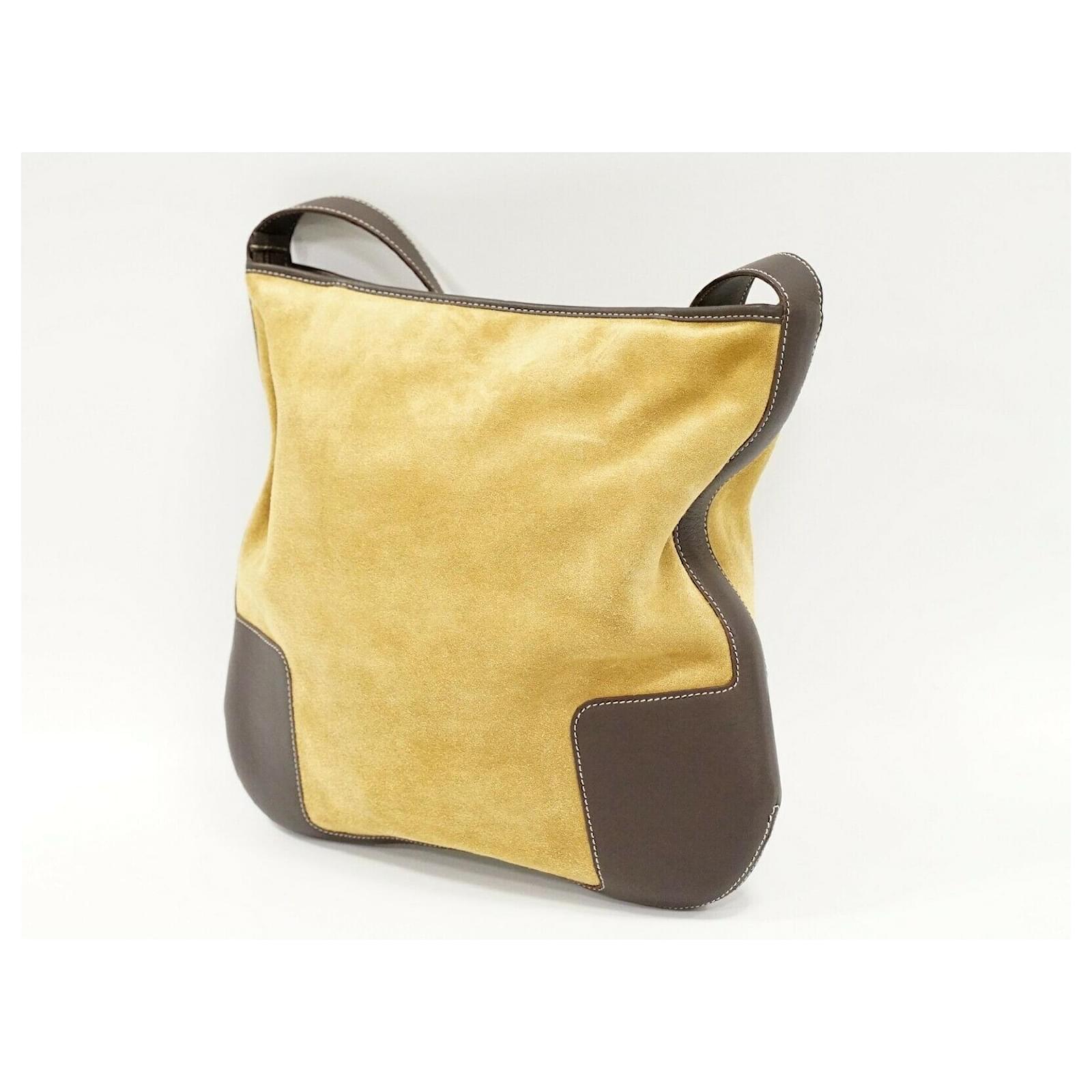 Loewe Umhängetasche Beige Leder ref.322139 - Joli Closet