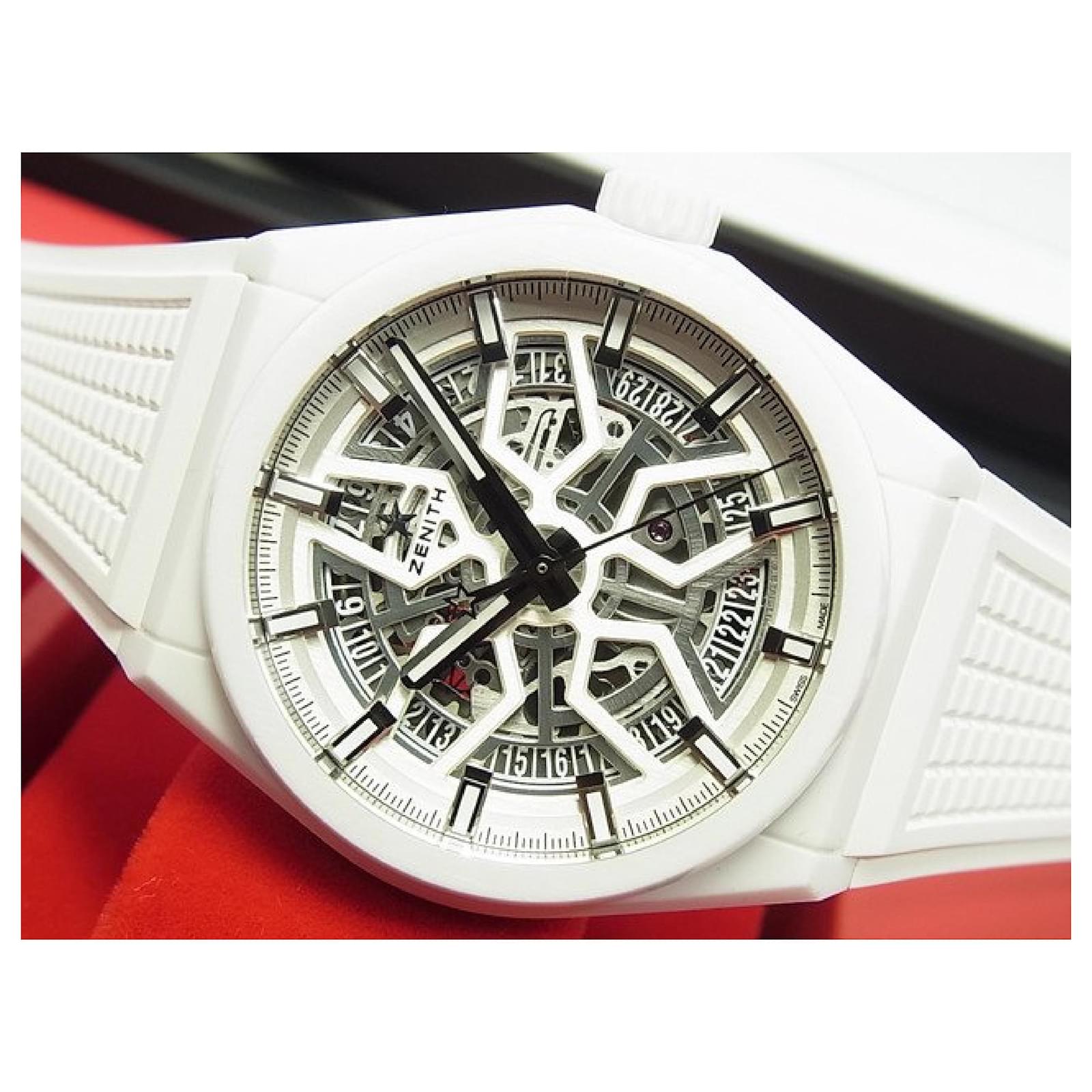 Zénith ZENITH Defy classic white ceramic Japan Genuine Products Mens ...