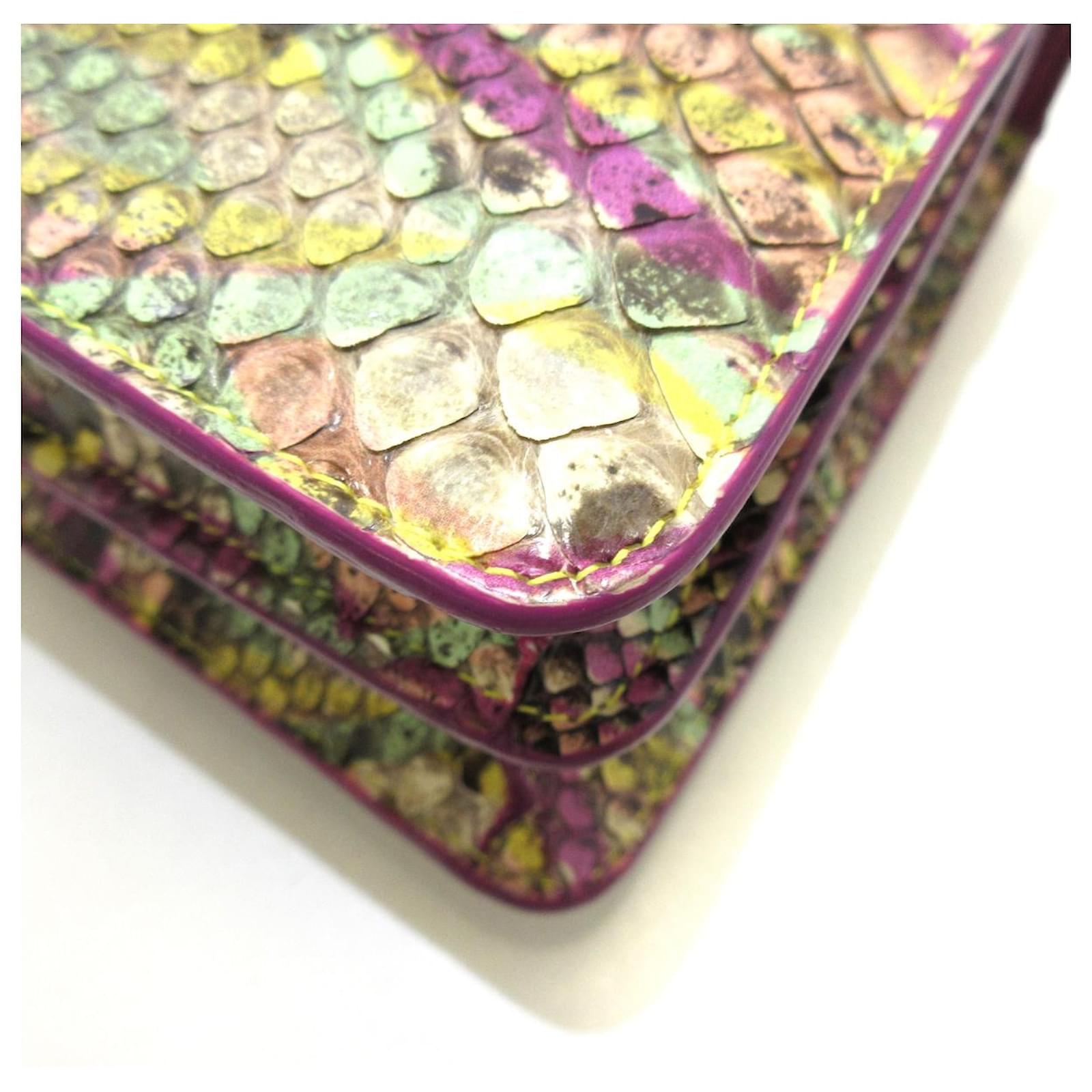 Bulgari BVLGARI Serpenti Cuirs exotiques Violet ref.337299 - Joli Closet