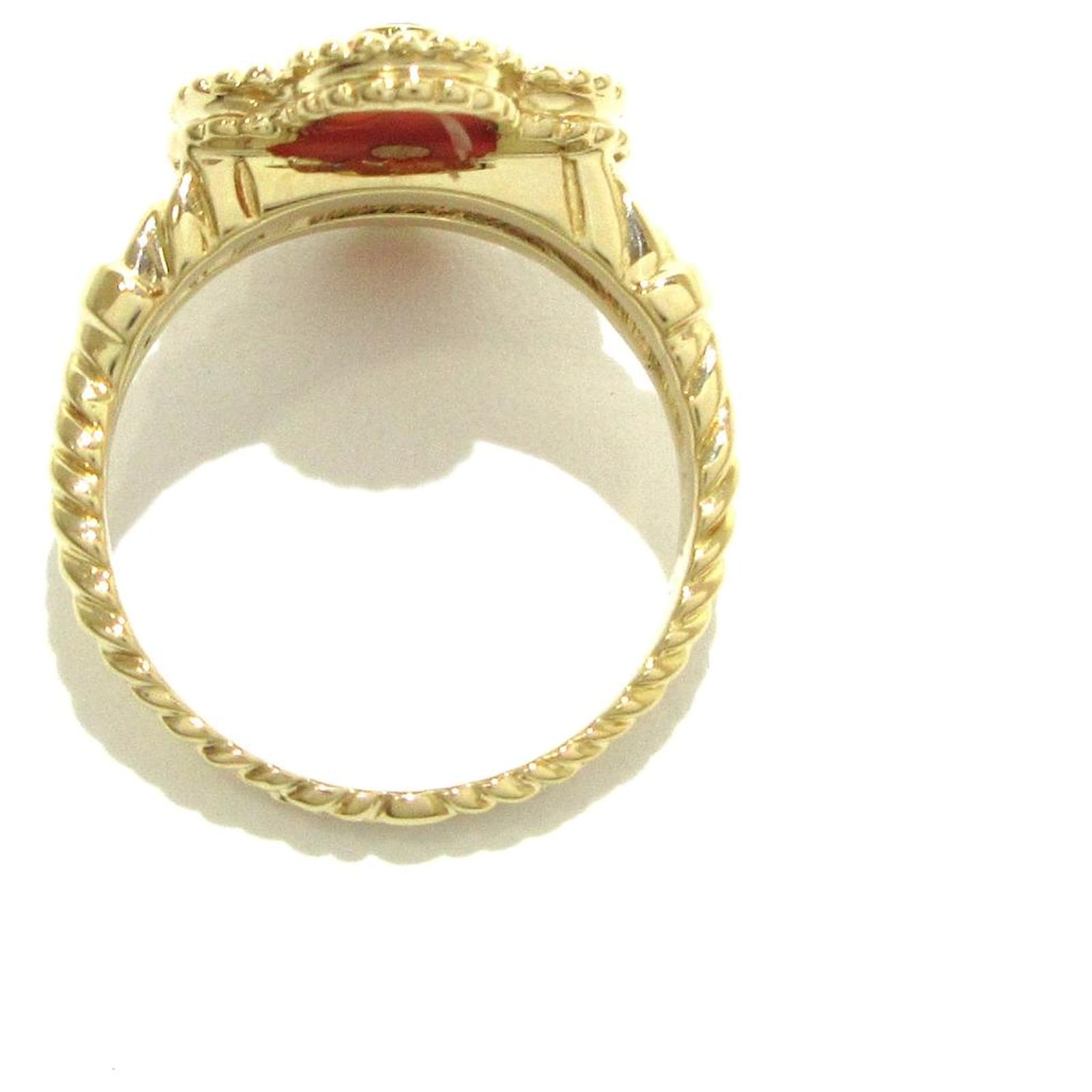 Van Cleef & Arpels Alhambra Golden Gelbes Gold ref.339278 - Joli Closet