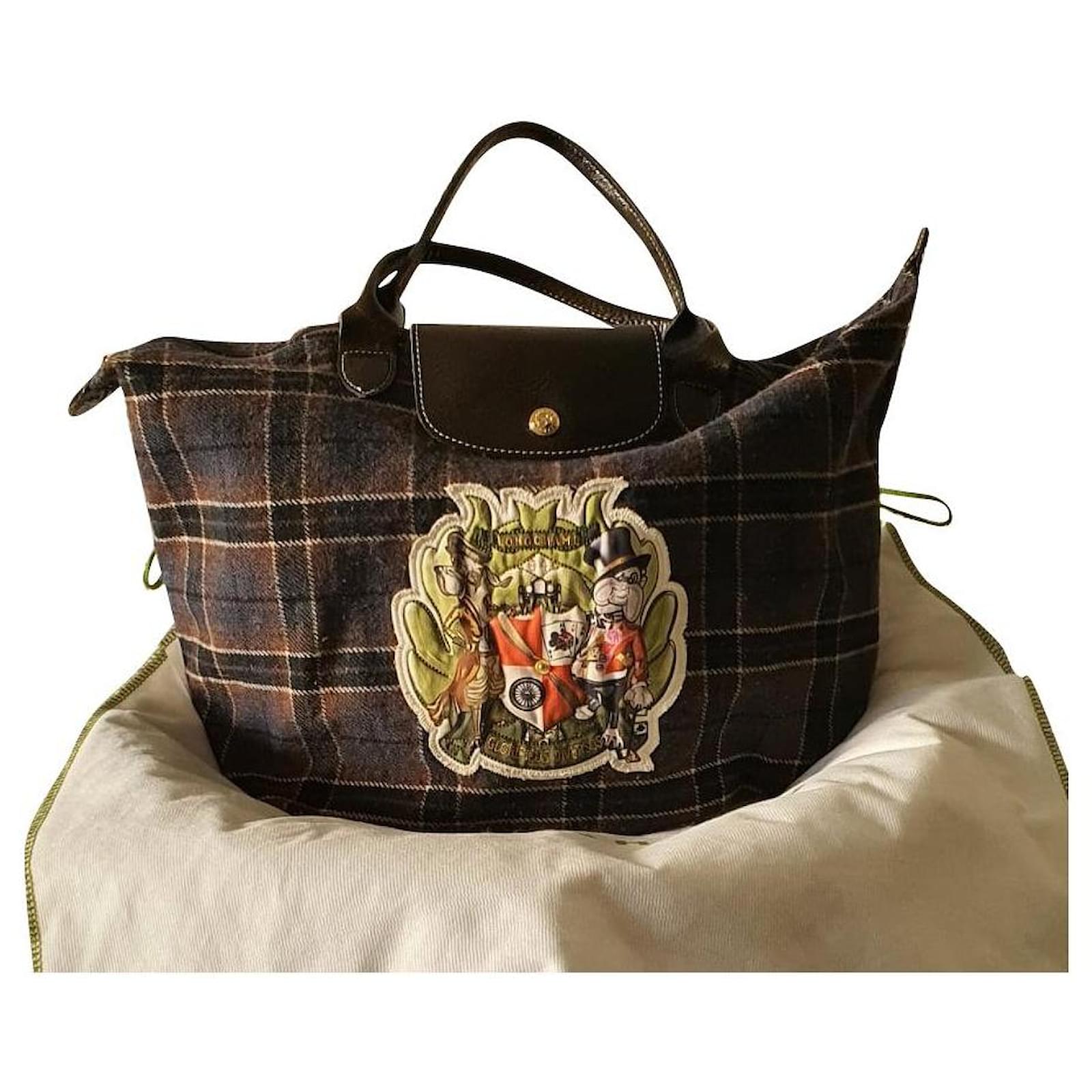 pliage glorificus longchamp Multiple colors Wool ref.355574 - Joli Closet