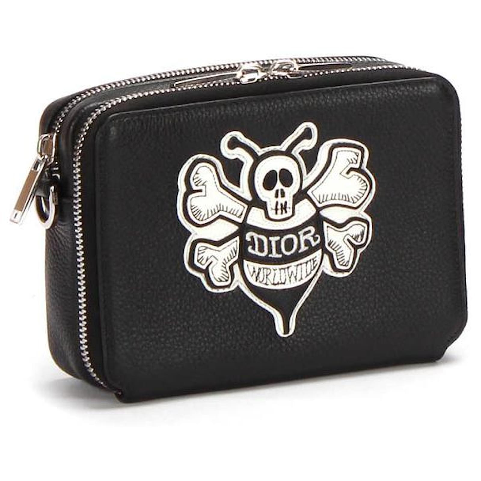 Christian Dior Dior Dior x Shawn Grained calf leather Patchwork ...