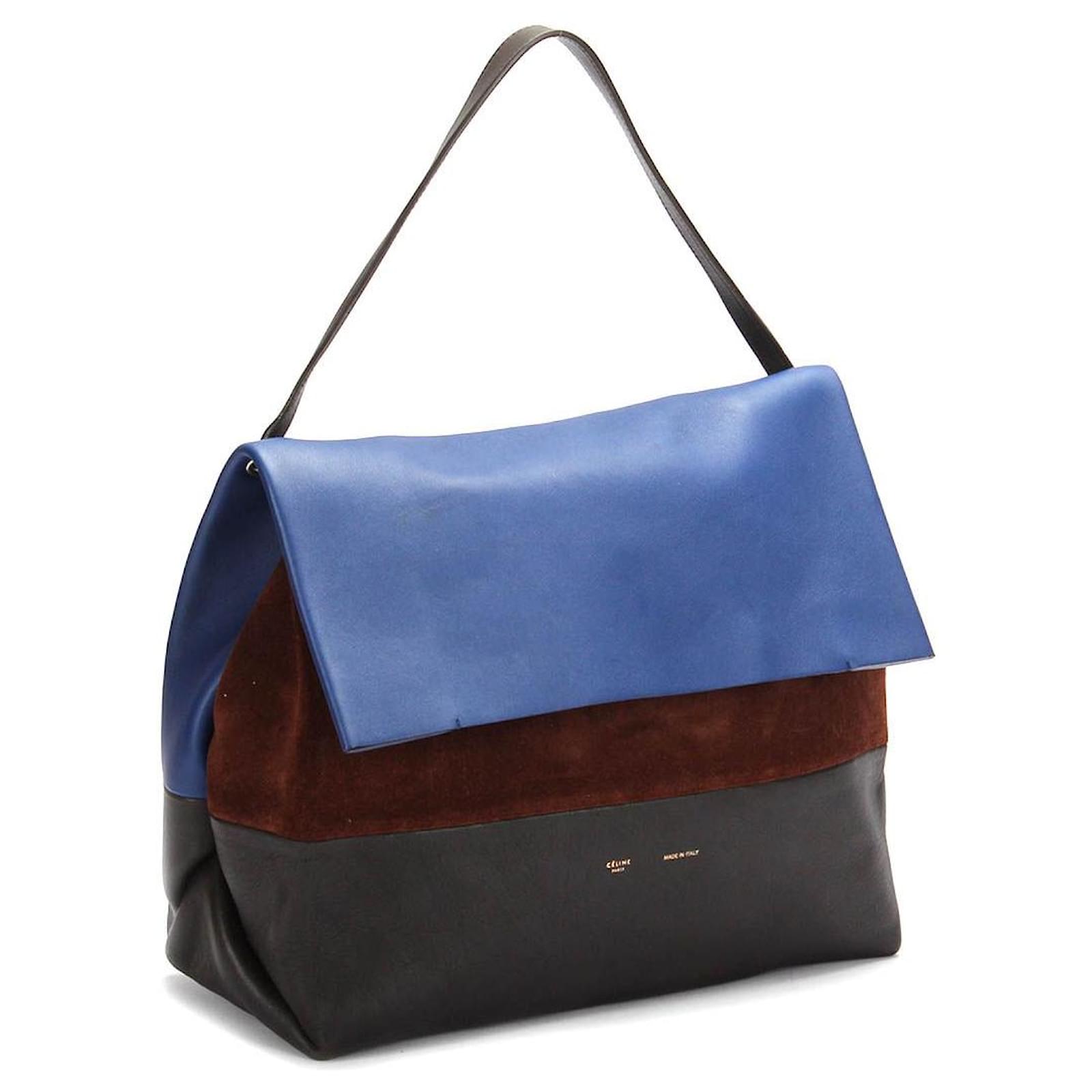 Céline Celine All Soft Leather Tote Bag in multicolor calf leather ...