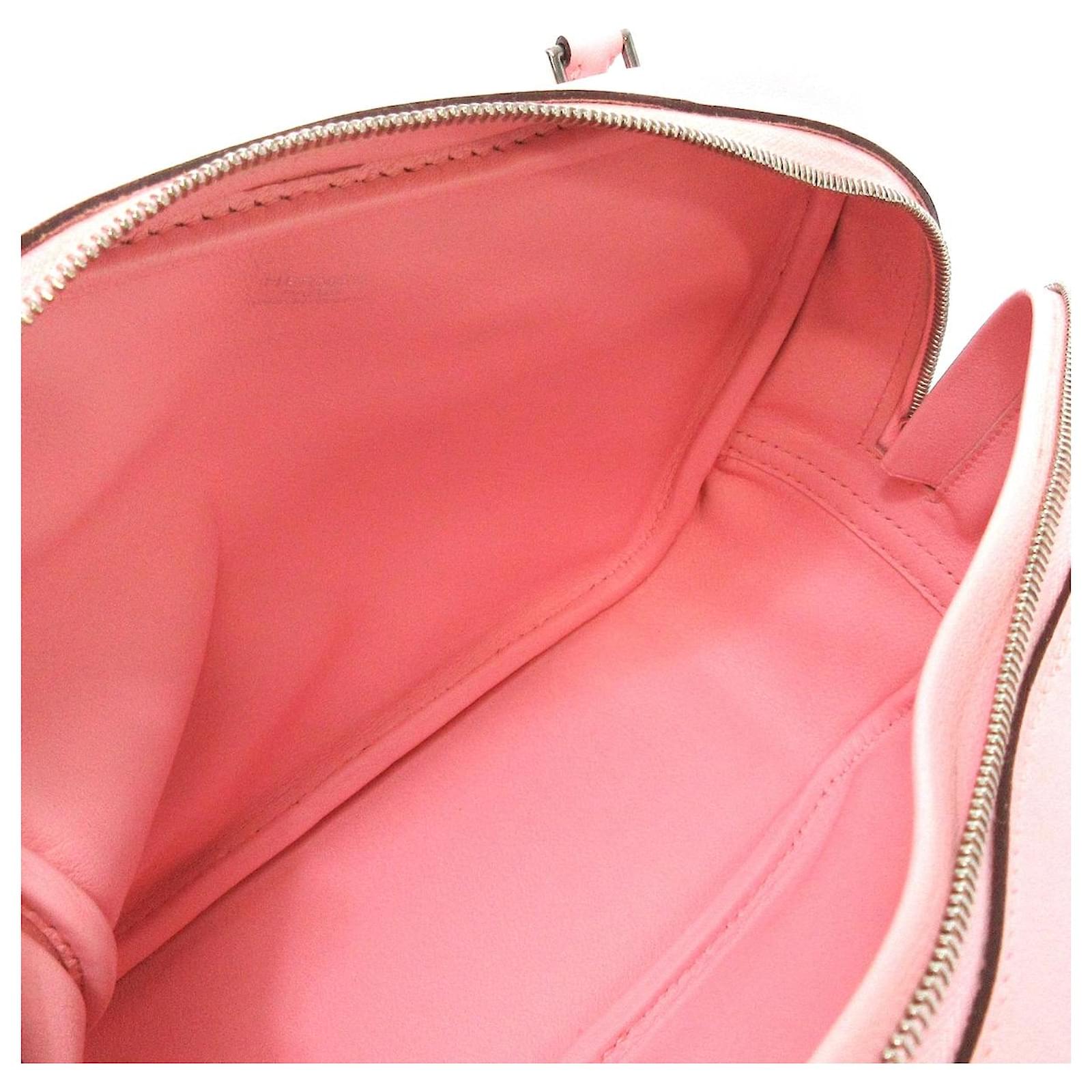 Hermès Mini plume Pink Leather ref.373483 - Joli Closet