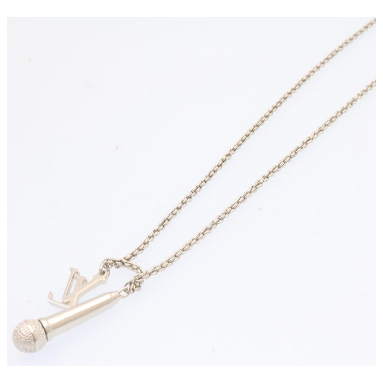 Louis vuitton microphone necklace store