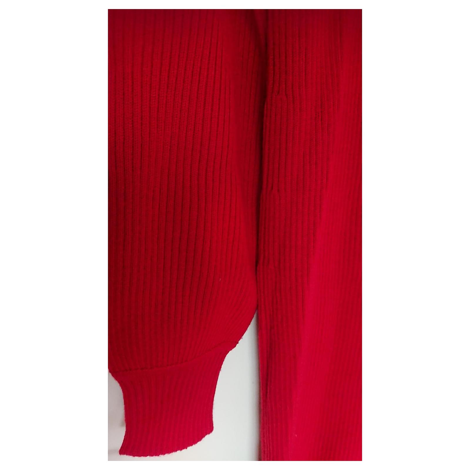Rodier Dresses Red Wool ref.388931 - Joli Closet