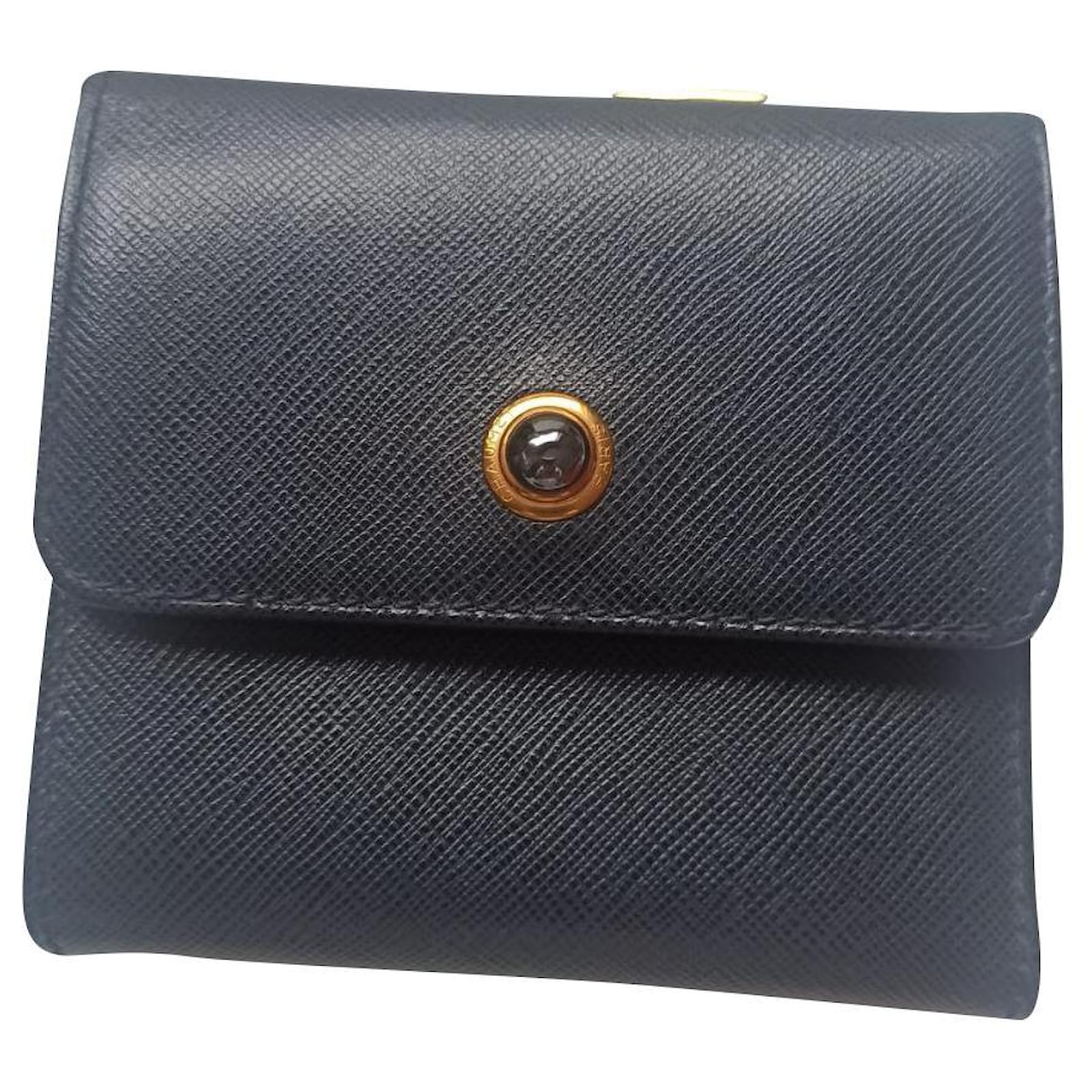 chaumet wallet Black Leather ref.391773 - Joli Closet