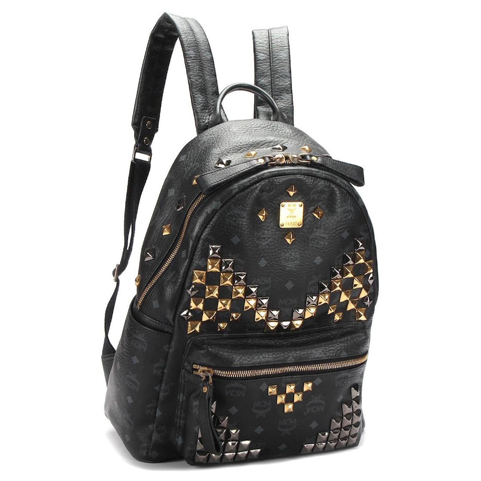 MCM Visetos Stark Rucksack aus beschichtetem/wasserdichtem Canvas in ...