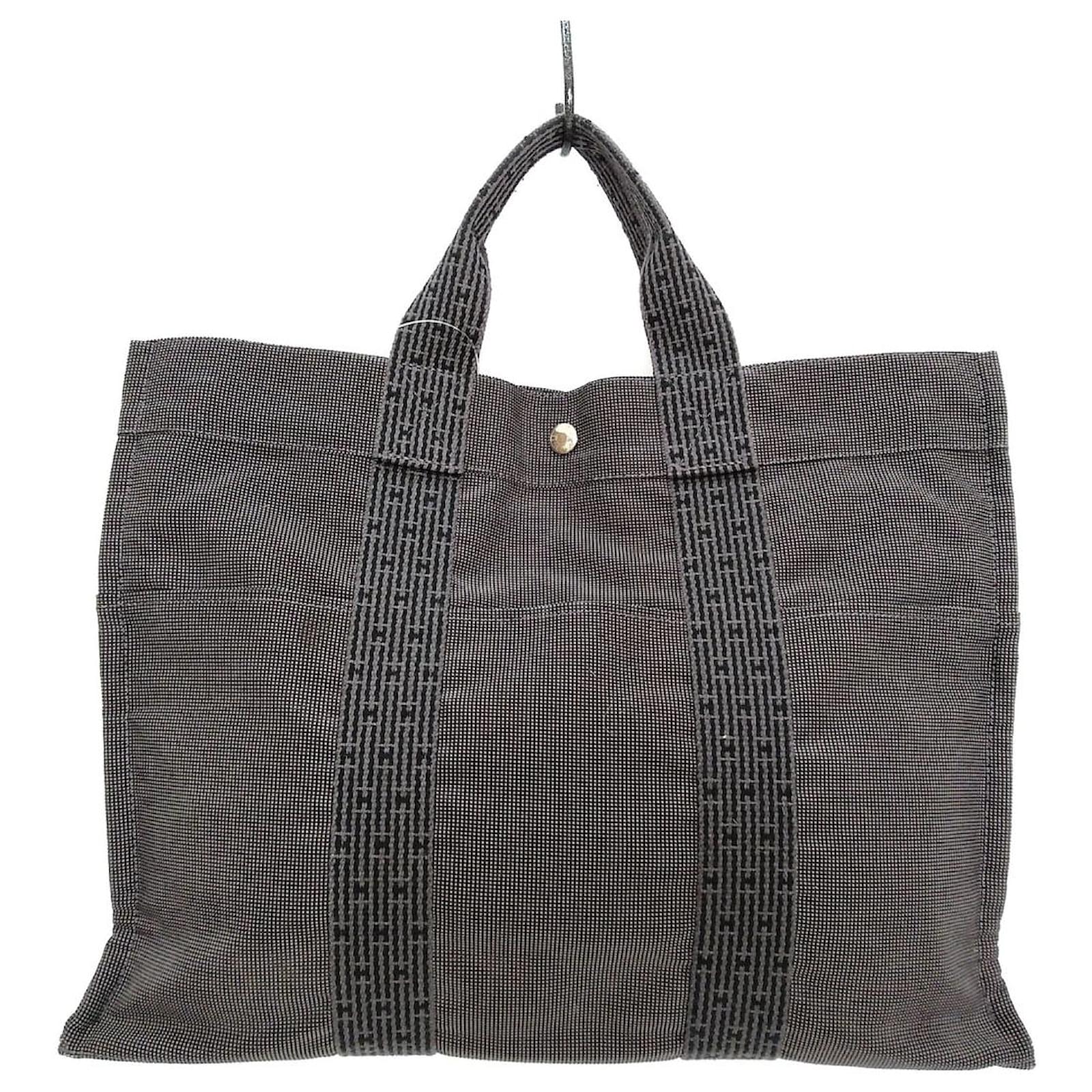 Hermès Herline Polyamide Gris ref.396342 - Joli Closet