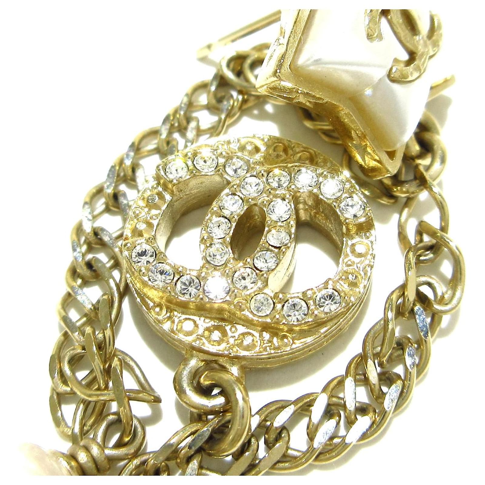 Boucle d oreille chanel Métal Doré ref.398017 - Joli Closet