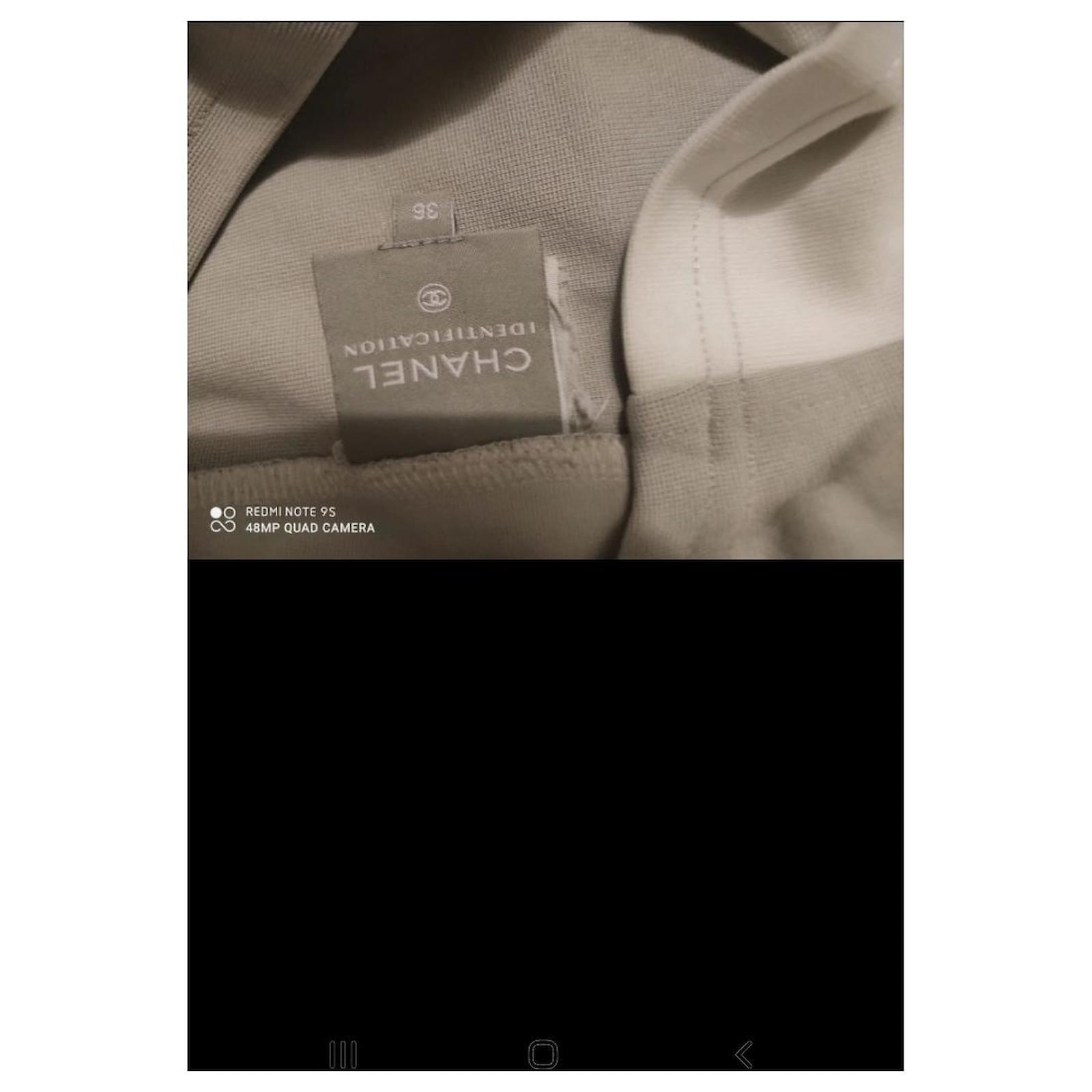 Chanel Hauts Polyester Blanc ref.403103 - Joli Closet