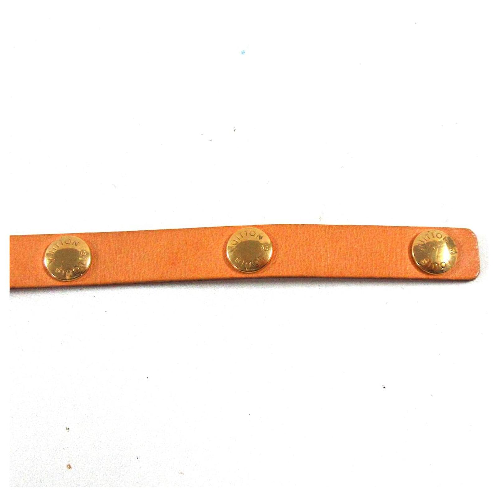 Louis Vuitton Belt Flesh Leather ref.409024 - Joli Closet