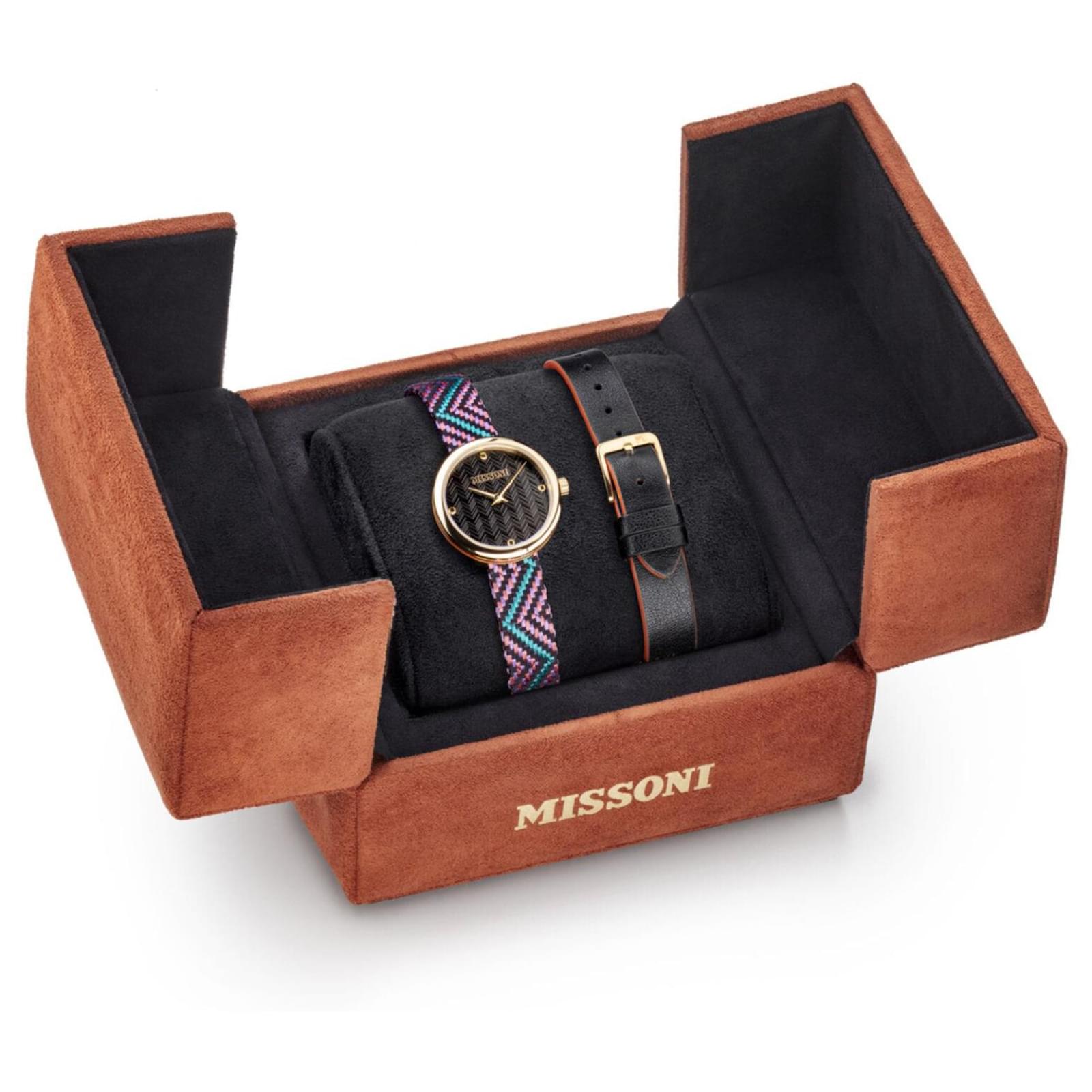 Missoni M1 Jacquard Box Set Golden Metallic ref.412014 - Joli Closet