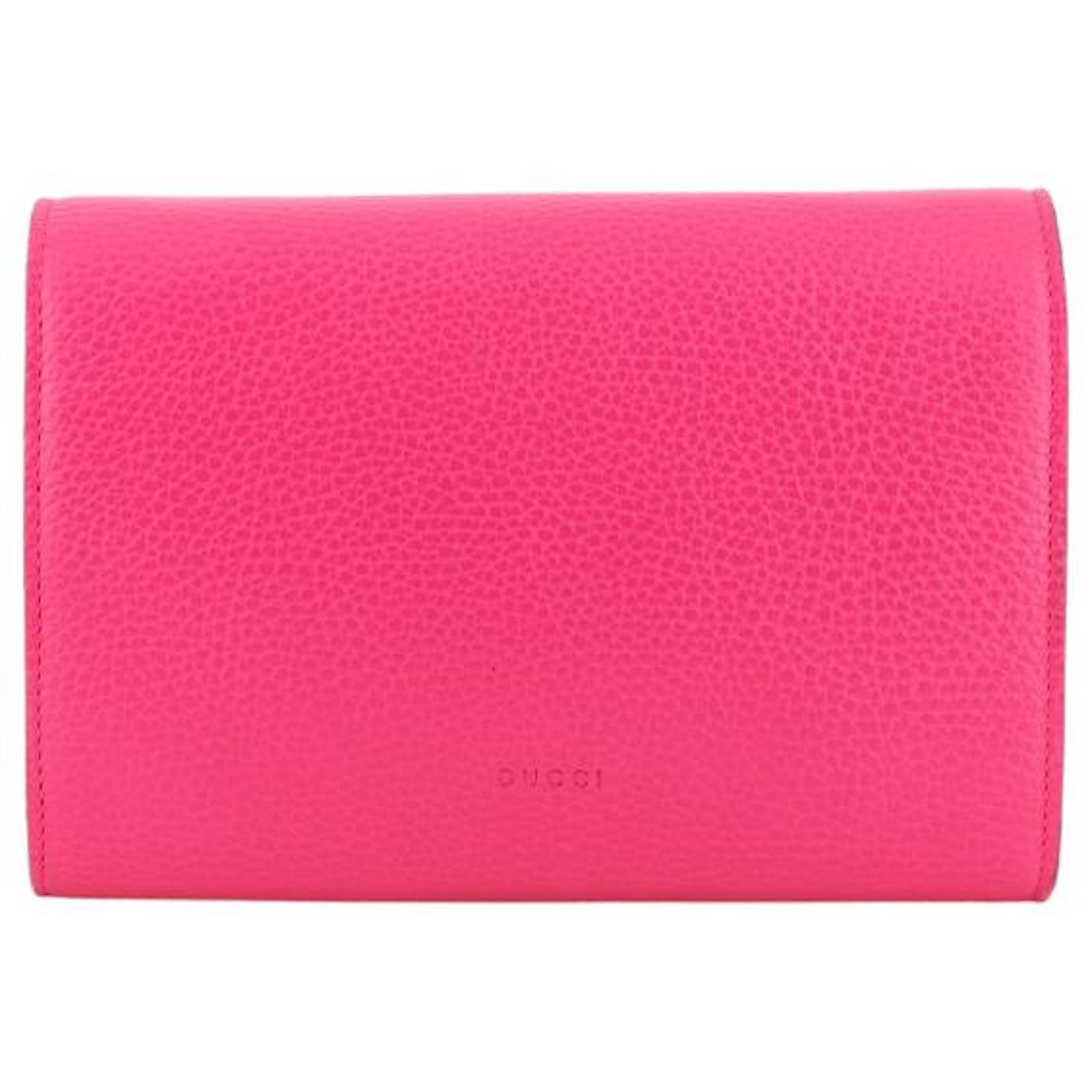 Gucci Dionysus Fuschia Leather ref.412561 - Joli Closet