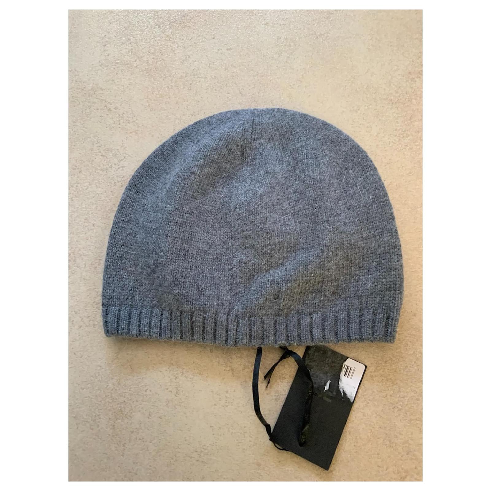 Elisabetta Franchi Hats Dark grey Wool ref.414063 - Joli Closet