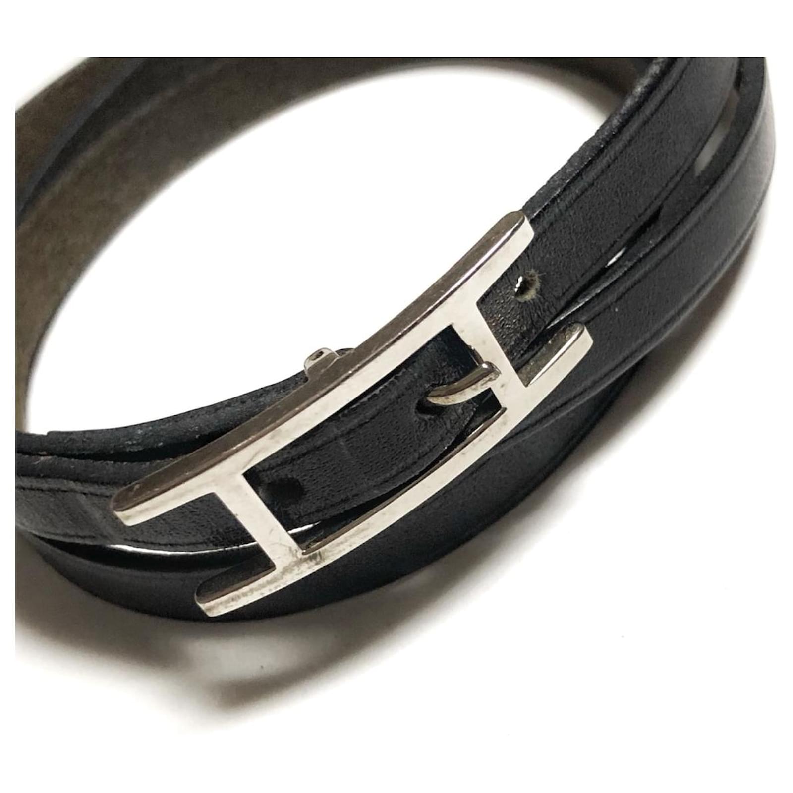 Hermès Hapi 3 Black Leather ref.418494 - Joli Closet