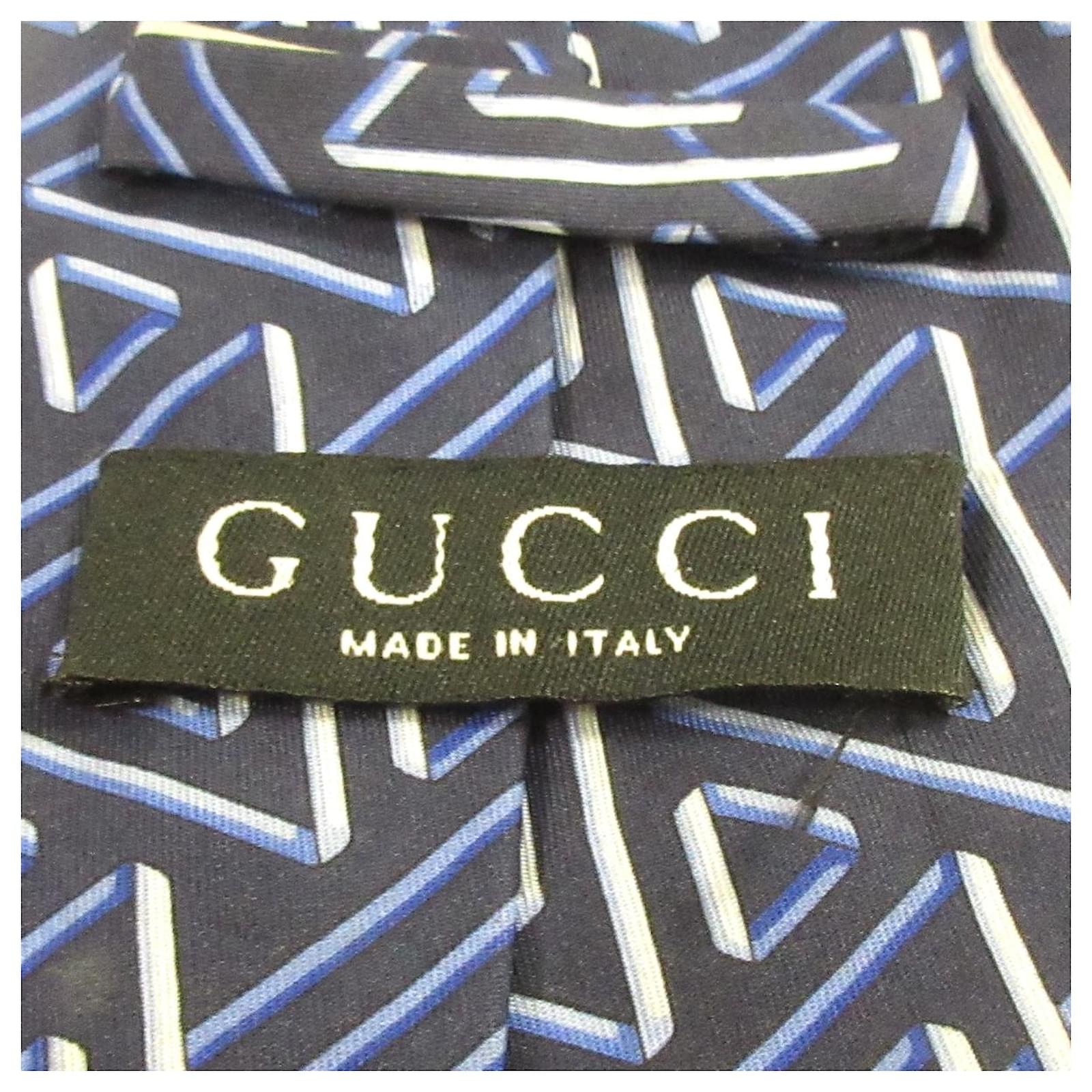 Cravate Gucci Soie Multicolore ref.419339 - Joli Closet