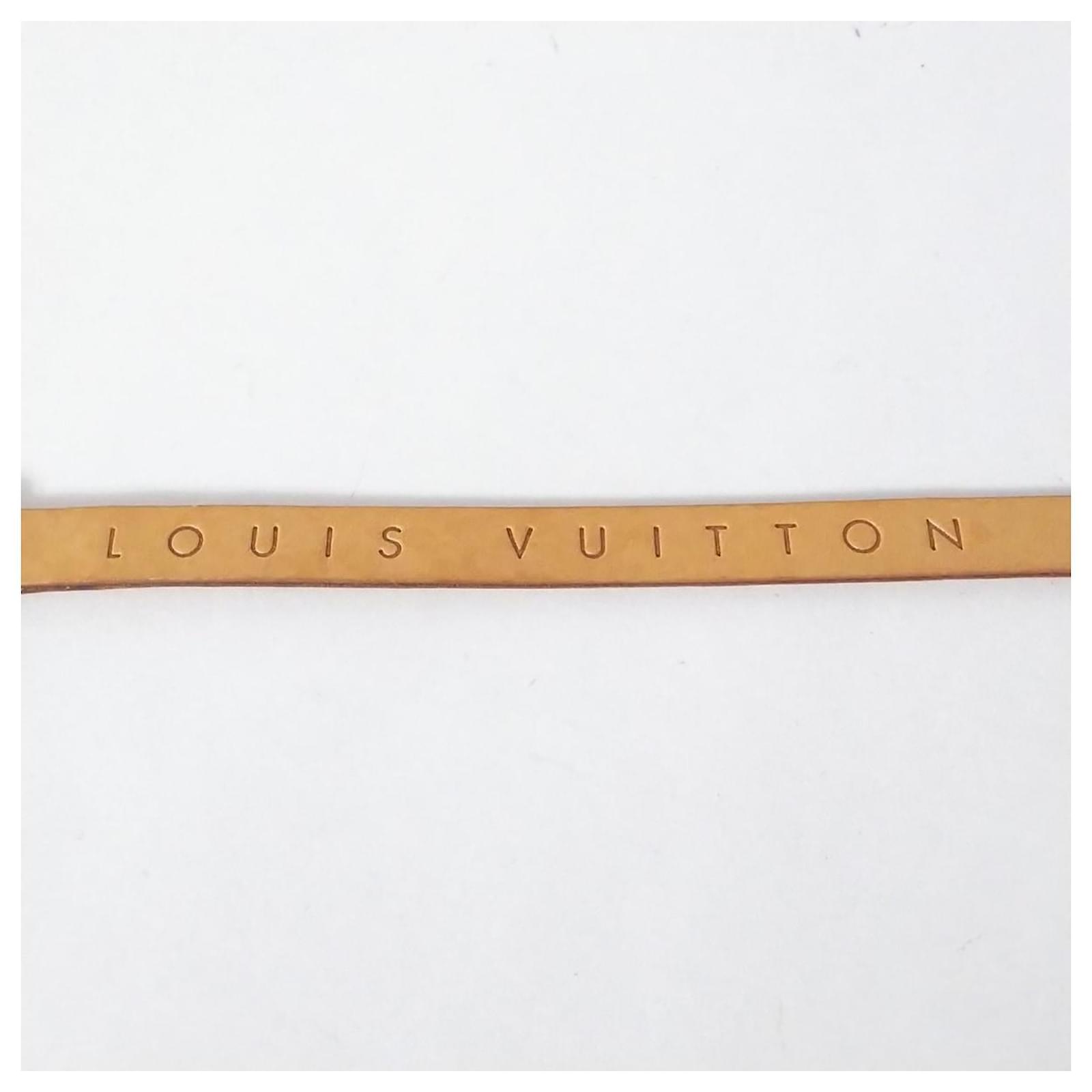 Louis Vuitton Belt Flesh Leather ref.419772 - Joli Closet