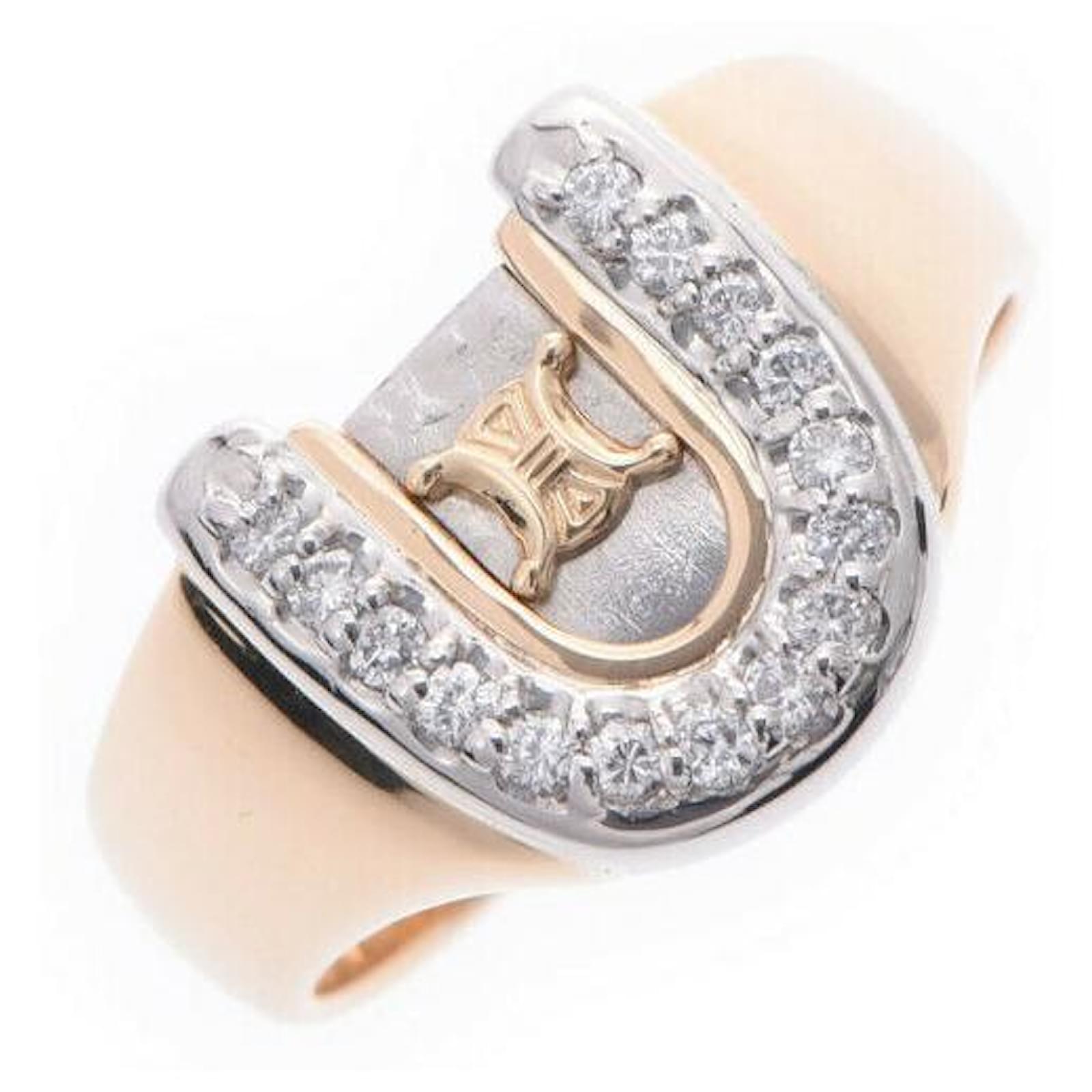 Bague Céline Or jaune Doré ref.423604 - Joli Closet