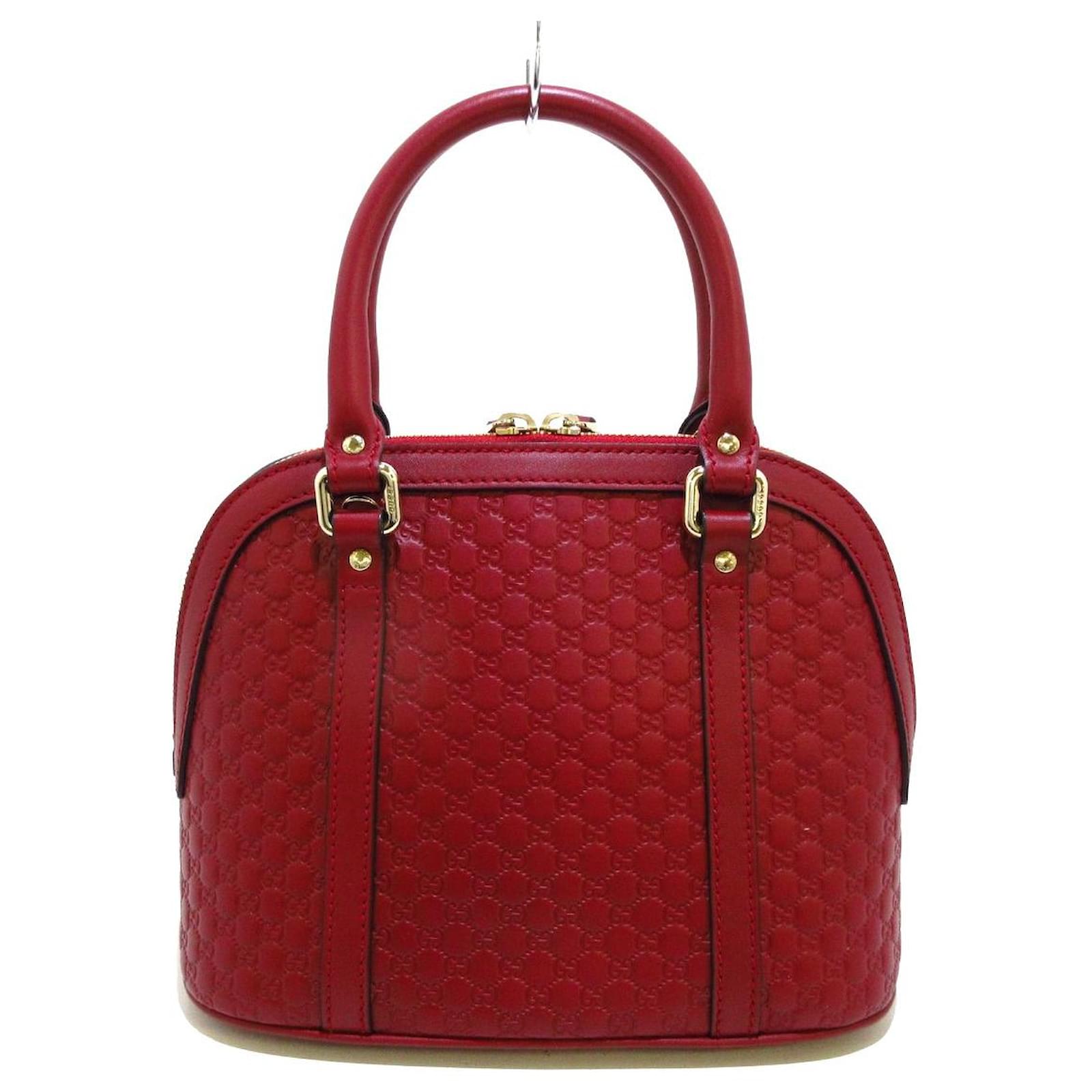 Gucci Guccissima Red Leather ref.424148 - Joli Closet