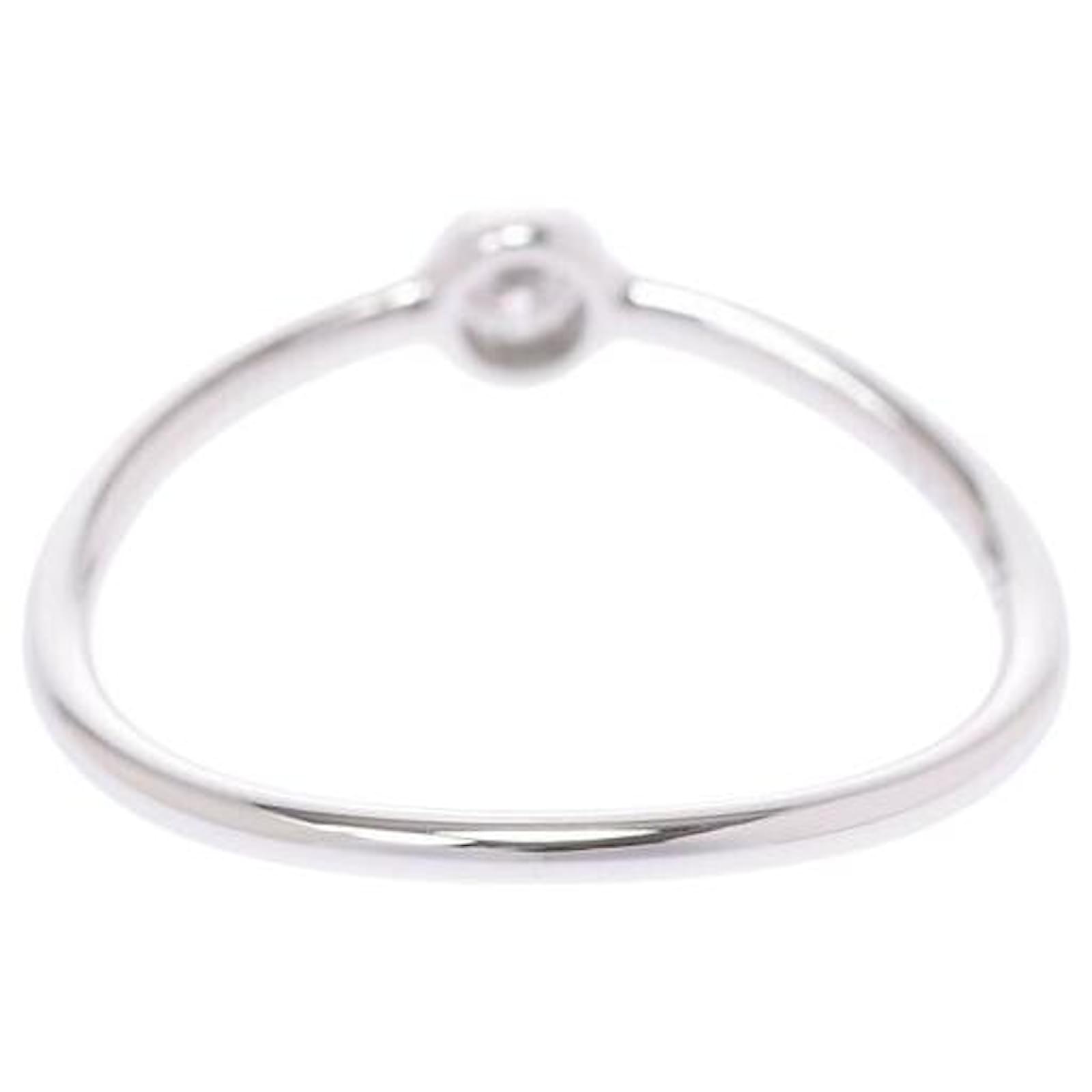 TIFFANY & CO. vague Platine Argenté ref.424202 - Joli Closet