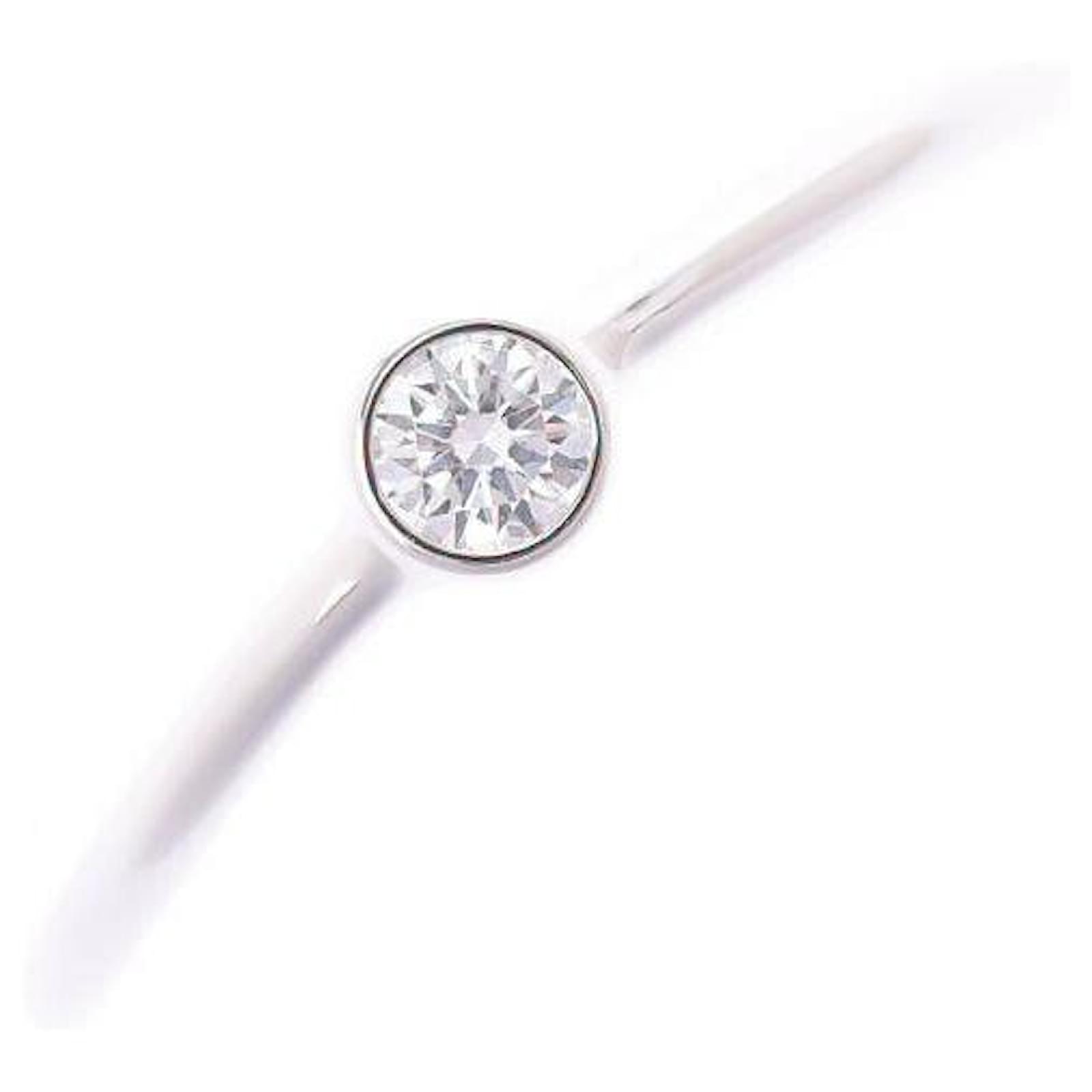 TIFFANY & CO. vague Platine Argenté ref.424202 - Joli Closet