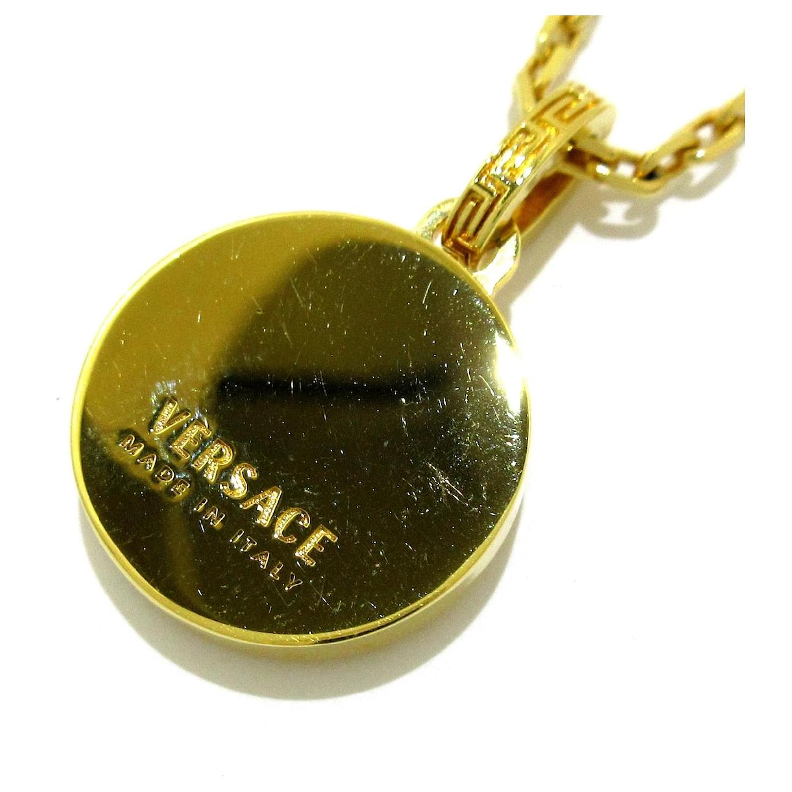 Collier Versace Métal Doré ref.429590 - Joli Closet