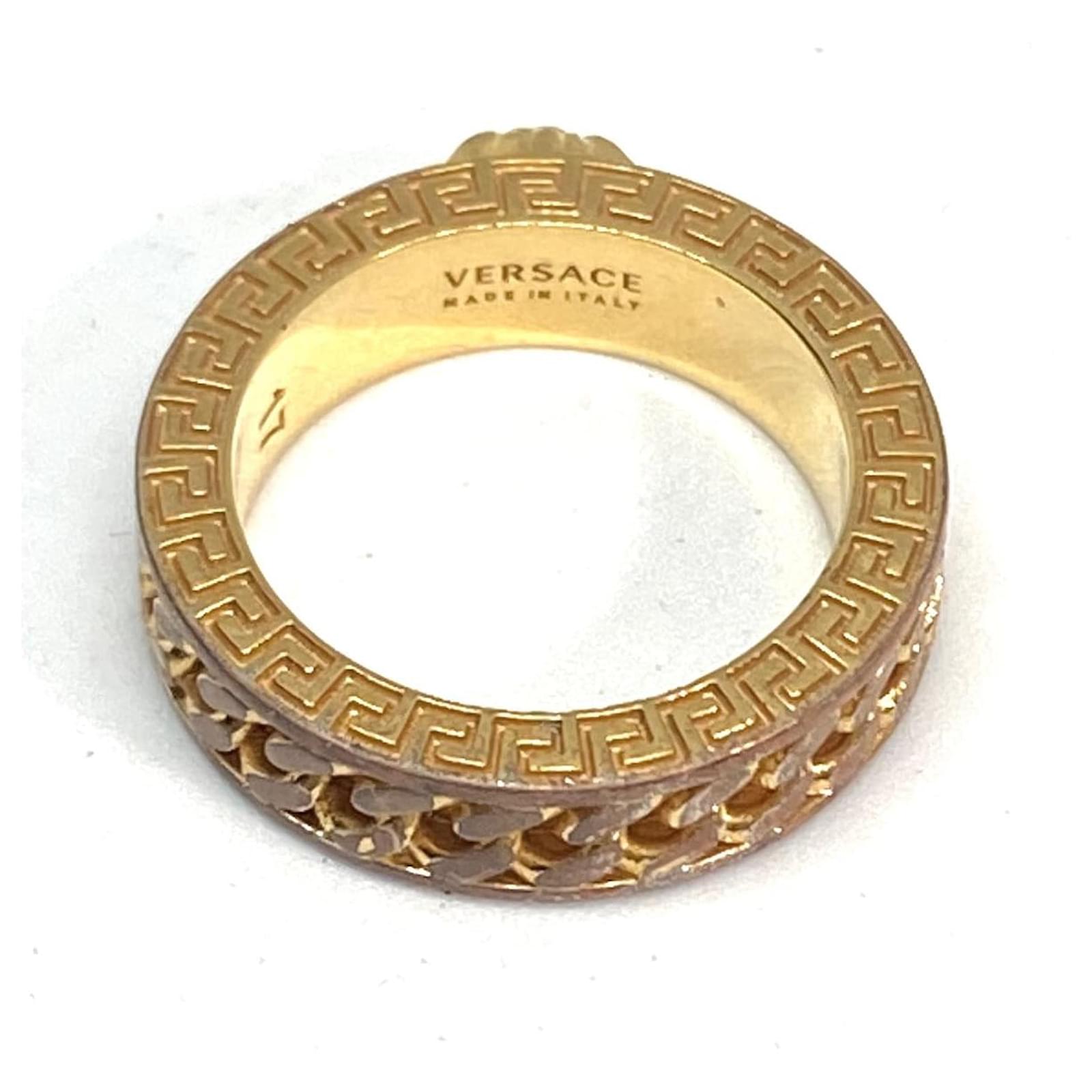 Bague Versace Métal Doré ref.438092 - Joli Closet