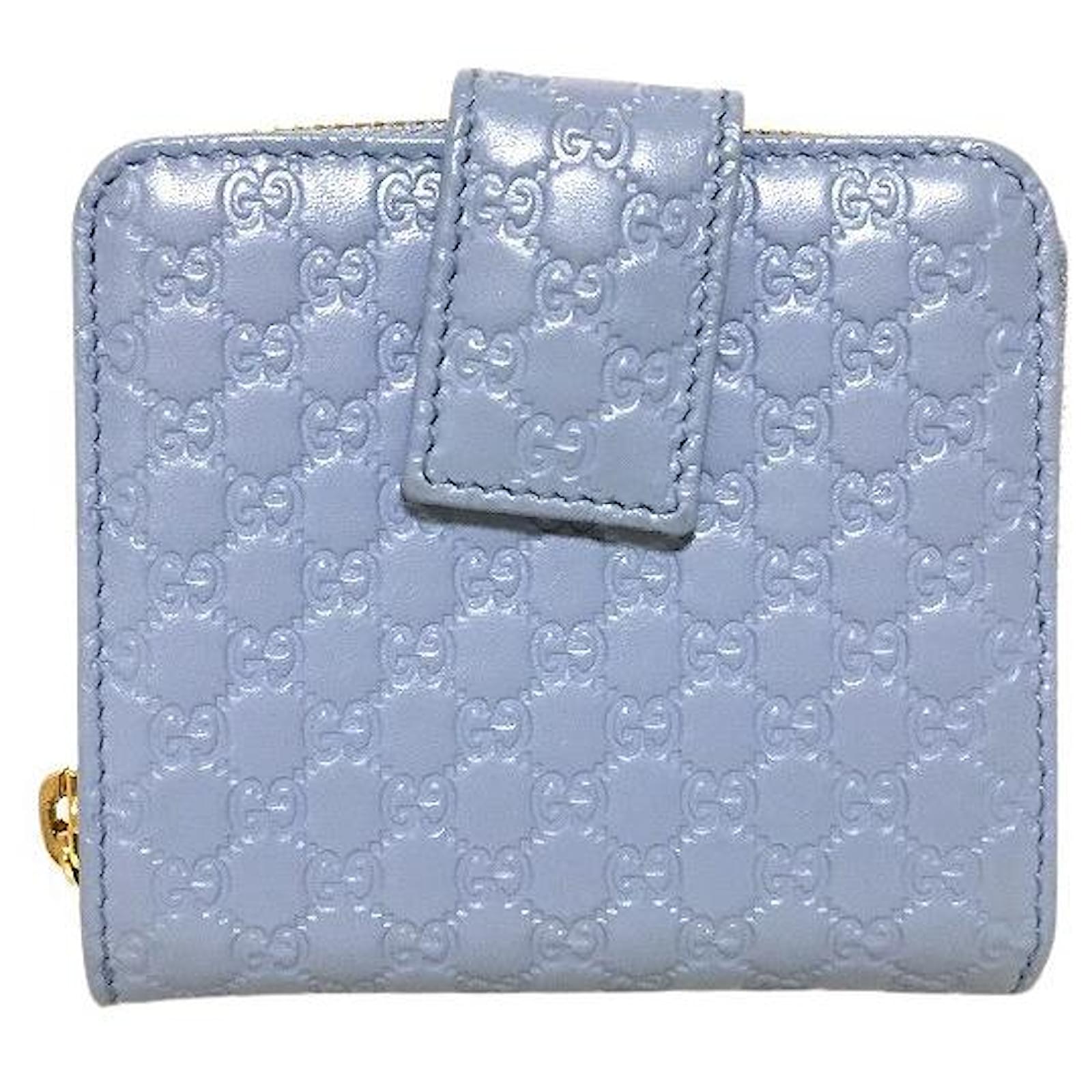 Gucci Guccissima Light blue Leather ref.440389 - Joli Closet