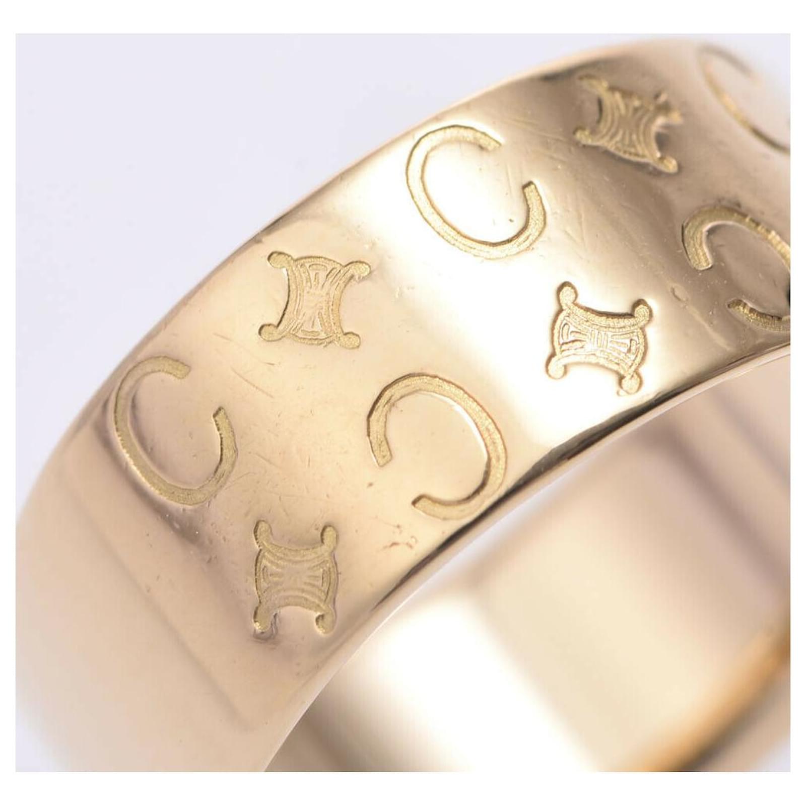 Bague Céline Or jaune Doré ref.441110 - Joli Closet