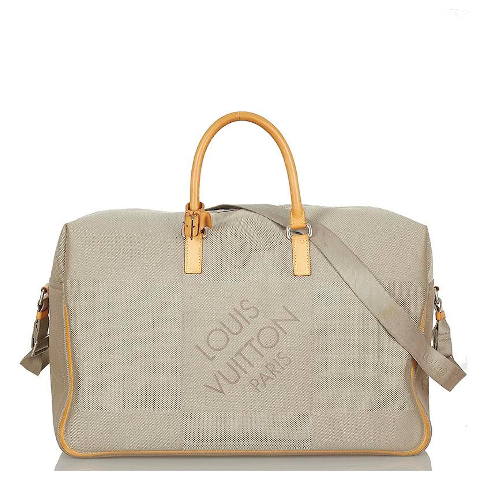 Louis Vuitton Duffle Khaki Cloth ref.444261 - Joli Closet